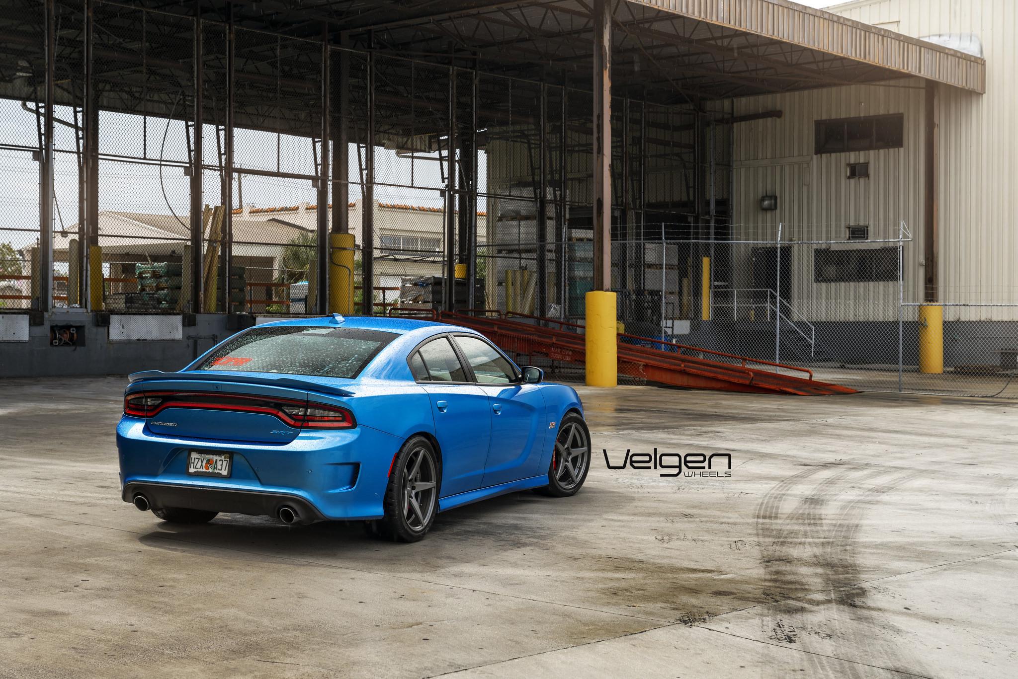 Real Stunner: Blue Dodge Charger Featuring Brembo Brakes and Shod in ...