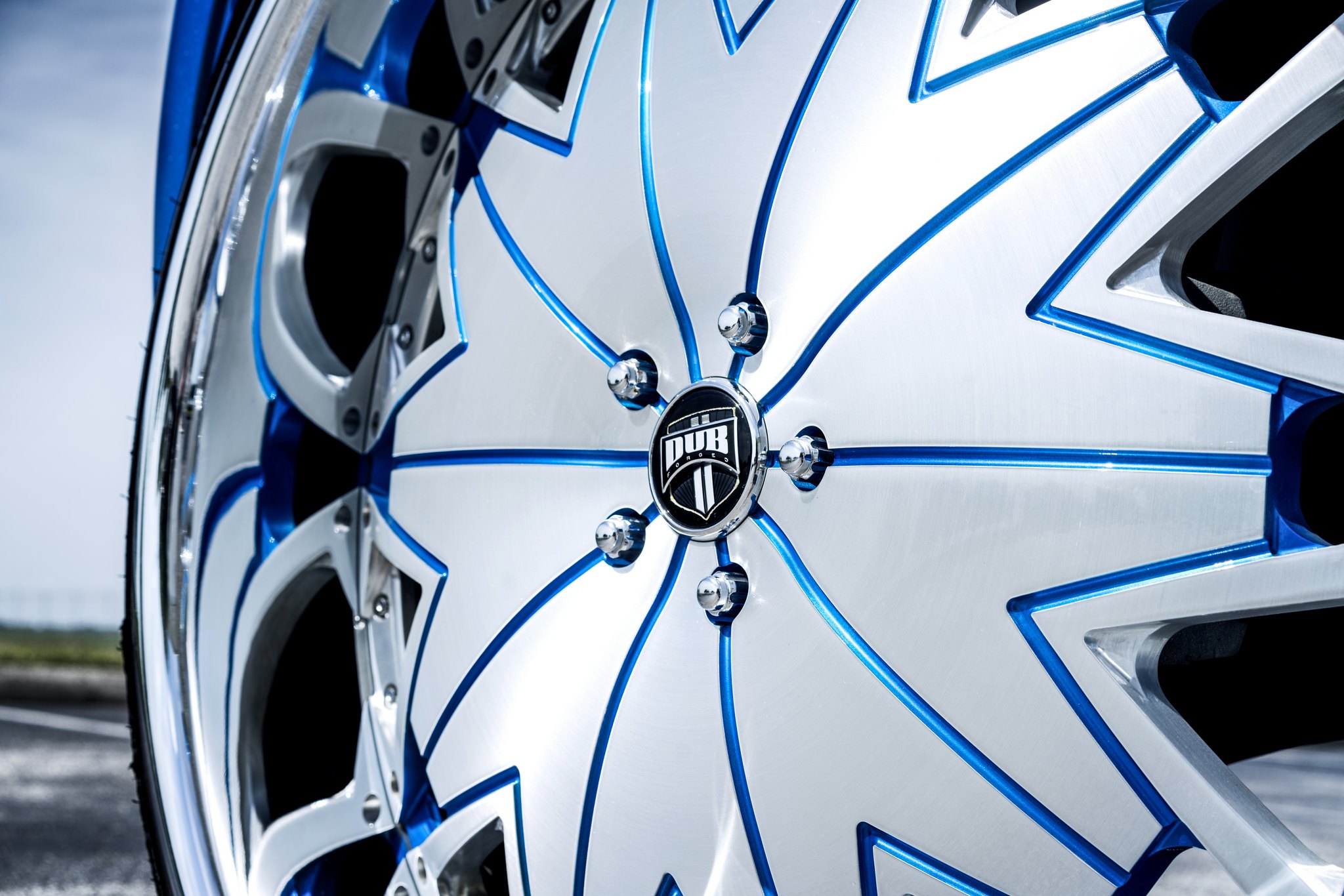 Baby Blue Dodge Durango Beautified by DUB | CARiD.com Gallery