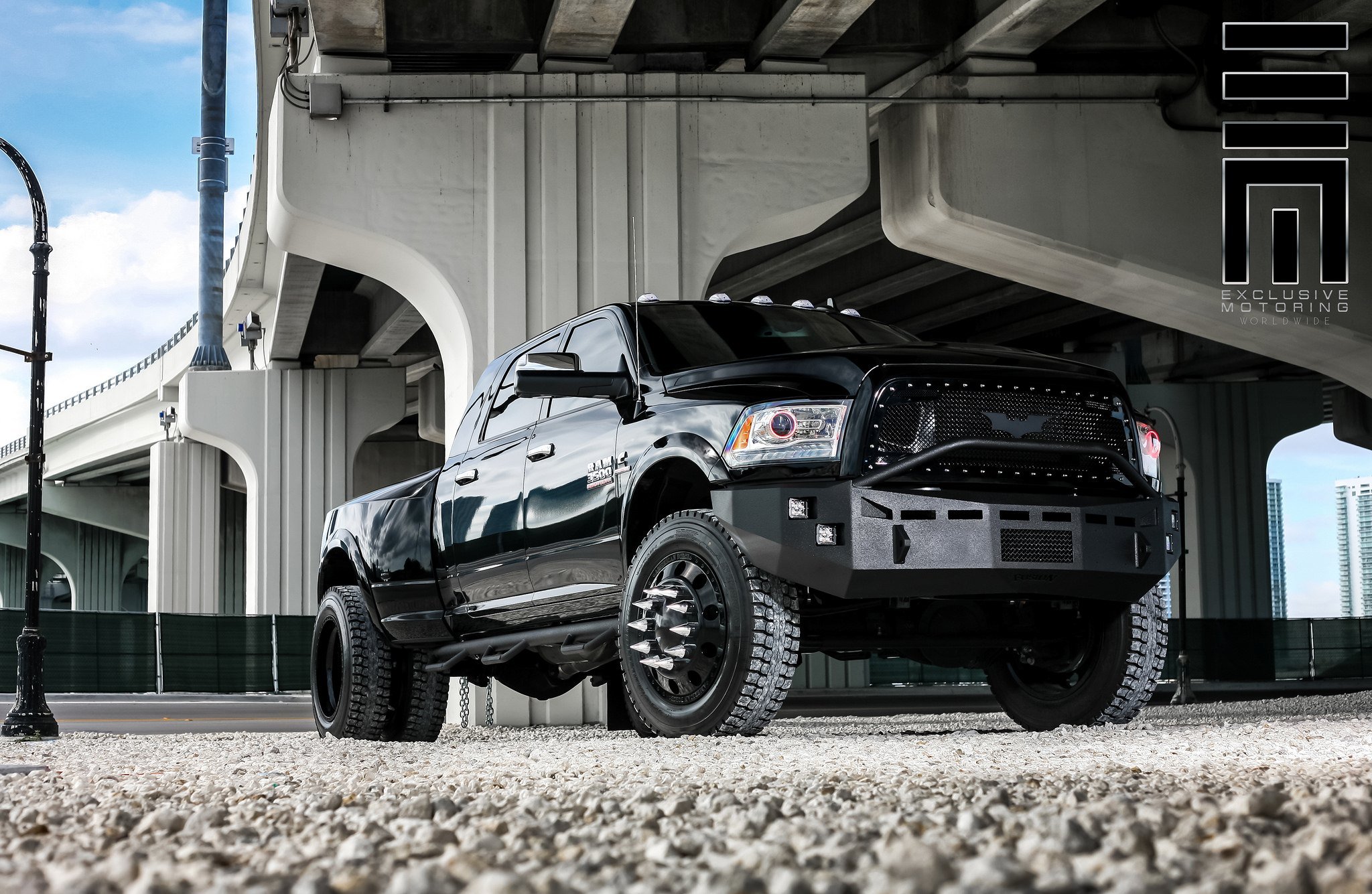 Cummins Powered Black Ram 3500 Megacab | CARiD.com Gallery