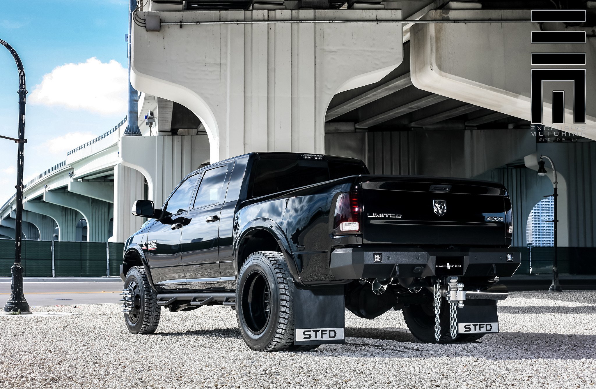 Cummins Powered Black Ram 3500 Megacab | CARiD.com Gallery