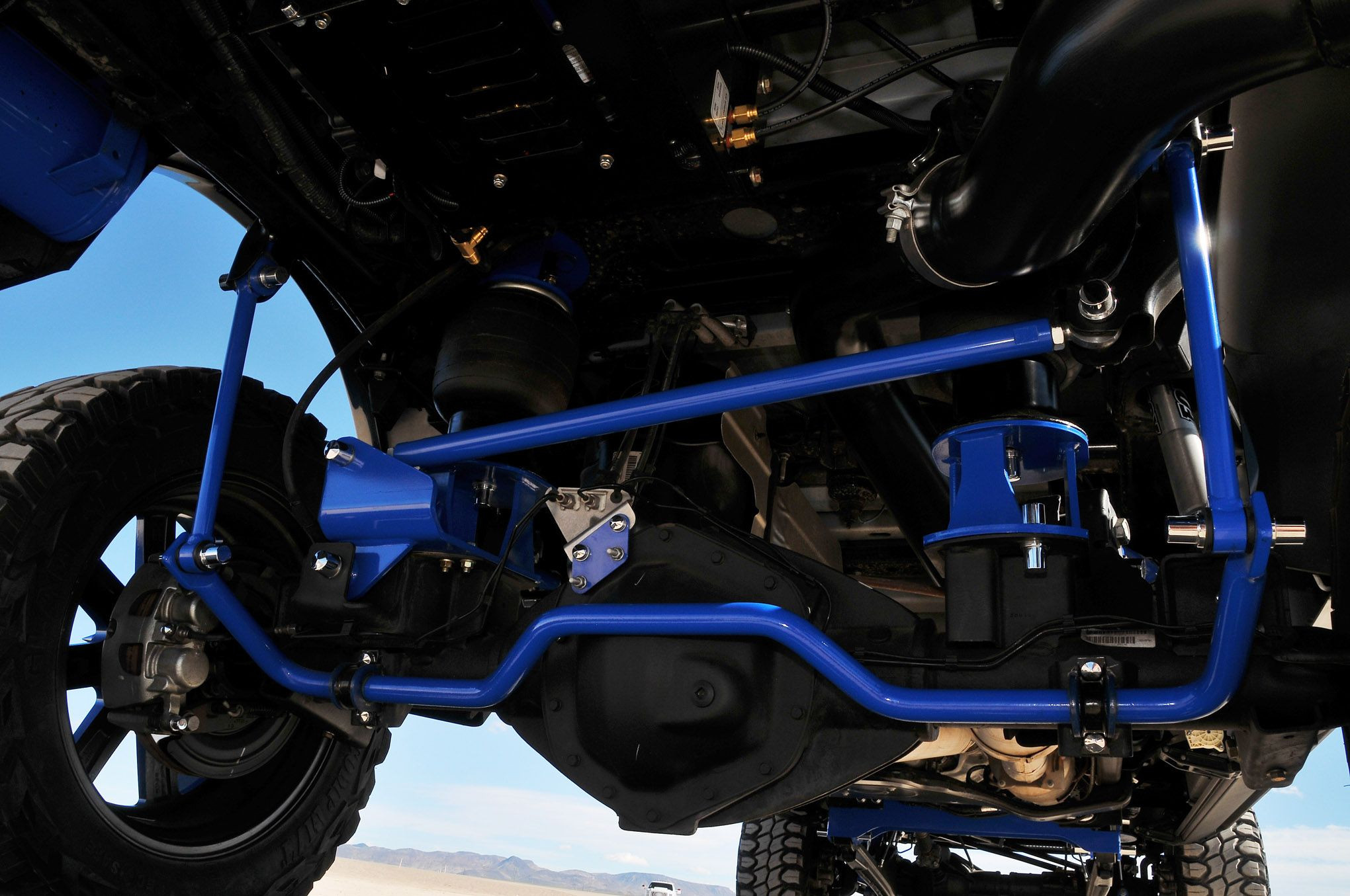 Unique Black Graphics and Custom Body Parts Spotted on Lifted Ram ...
