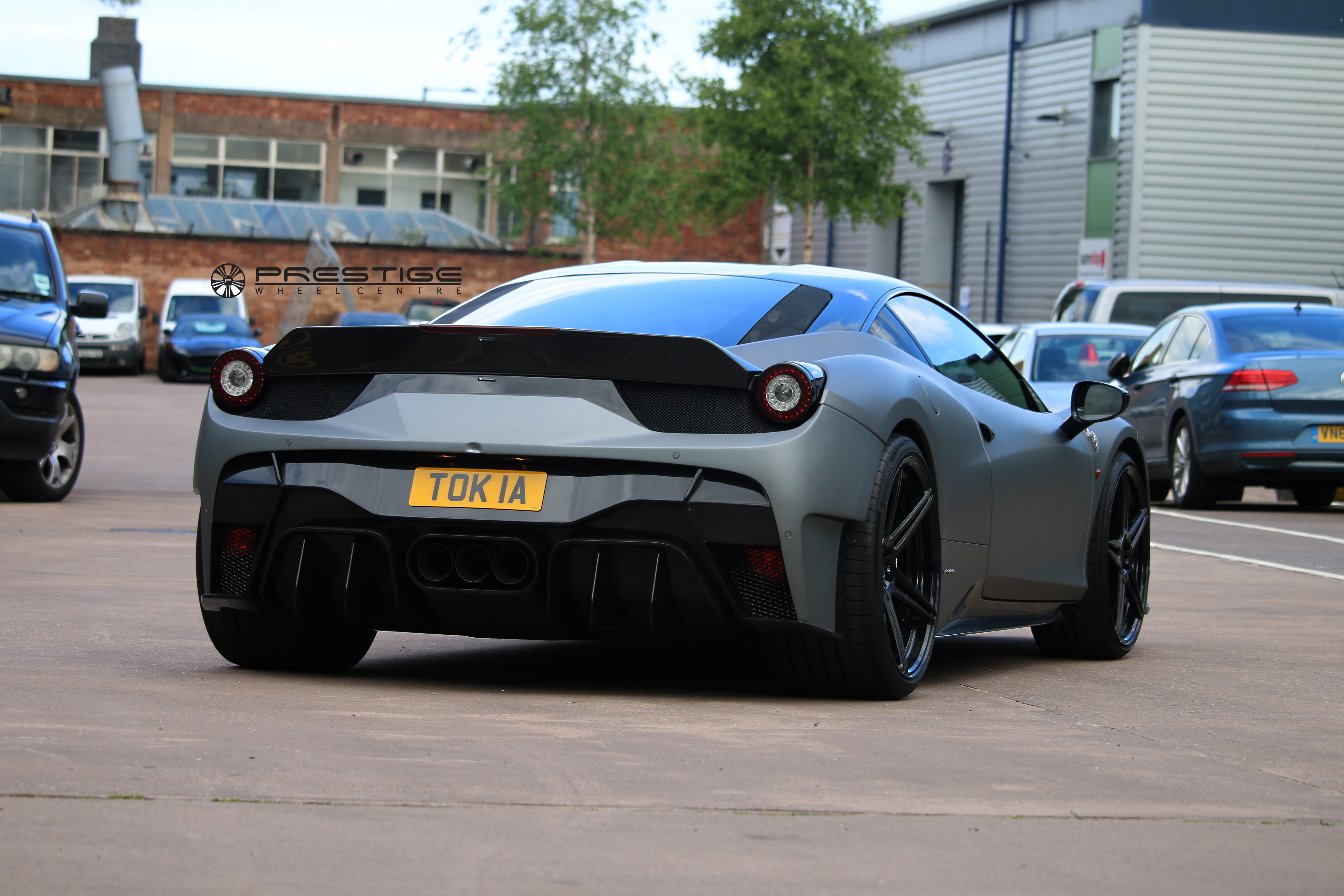 Ferrari 458 Matte Grey