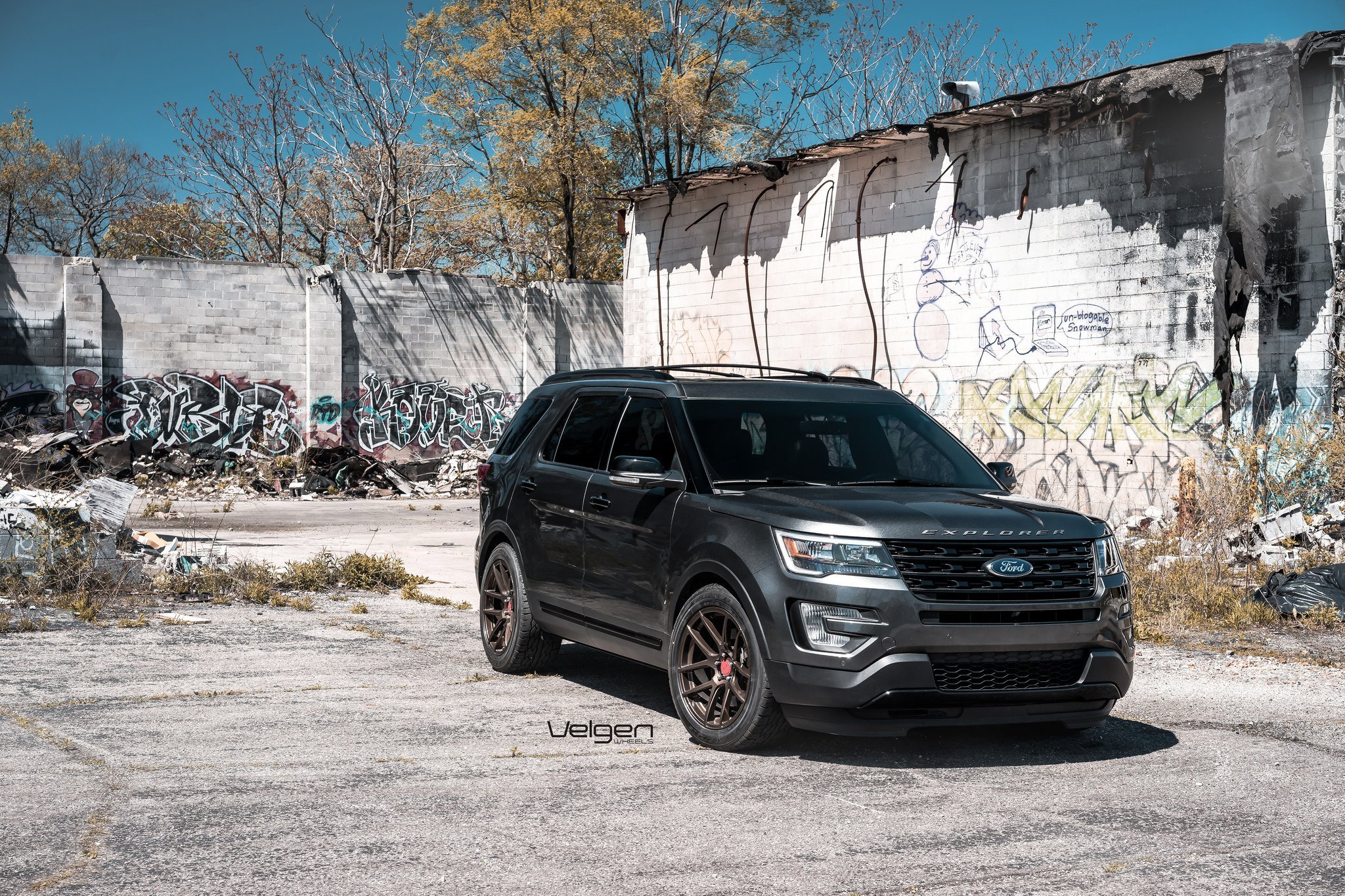 Badass Black Ford Explorer for the Everyday Gangster | CARiD.com Gallery