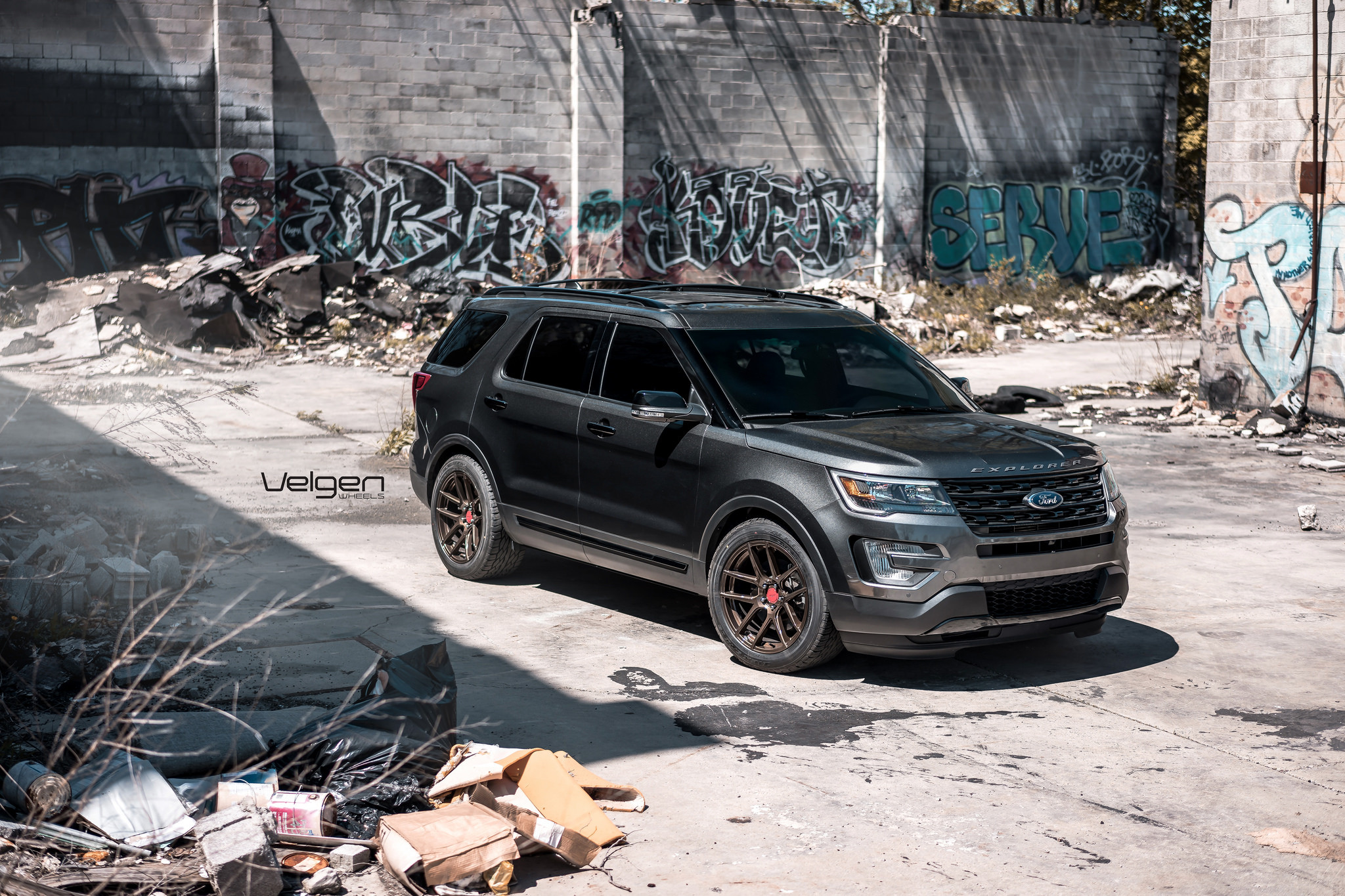 Badass Black Ford Explorer for the Everyday Gangster | CARiD.com Gallery