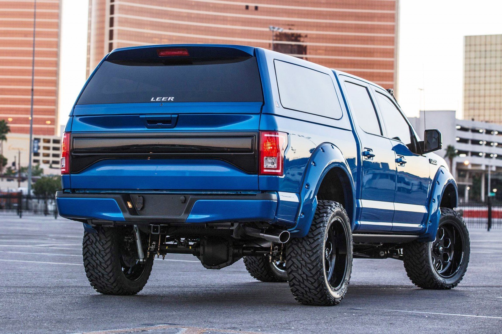 Ford Excursion inspired F150 Truck with a Camper Shell | CARiD.com Gallery
