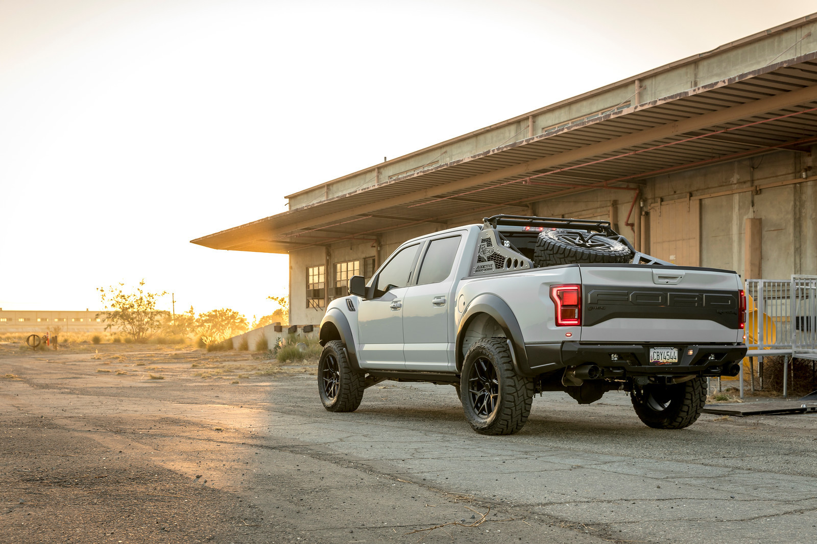 Well- Defined Gray Lifted Ford F-150 Thanks to Custom Accessories ...