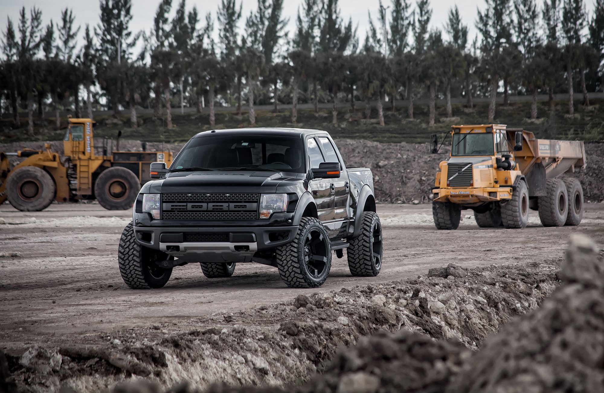 SVT Raptor with a Wide Stance on Deep Concave Off-road Rims | CARiD.com ...