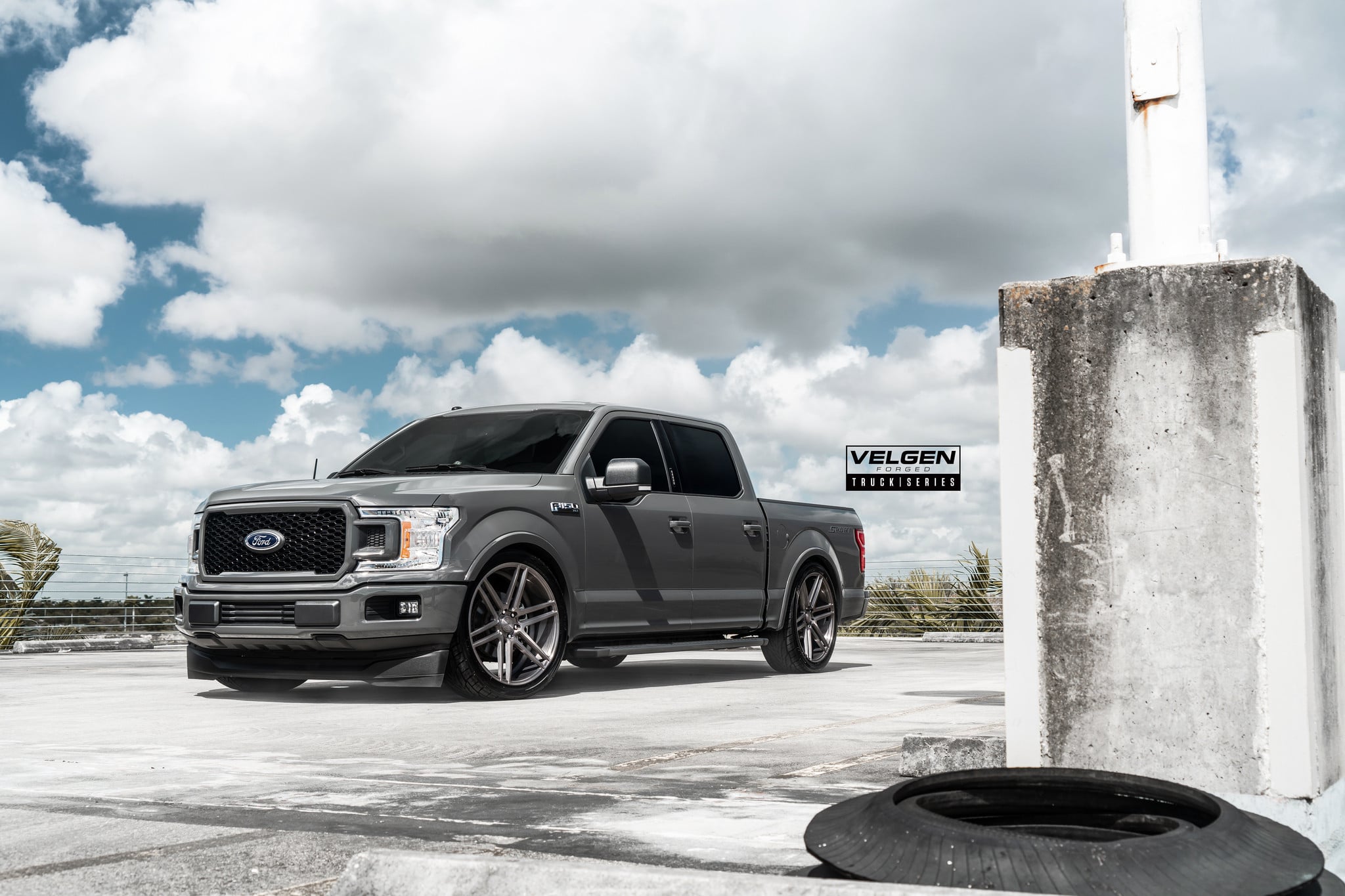 A Very Different Proposition: Gray F-150 Rocking Custom Ground Effects ...
