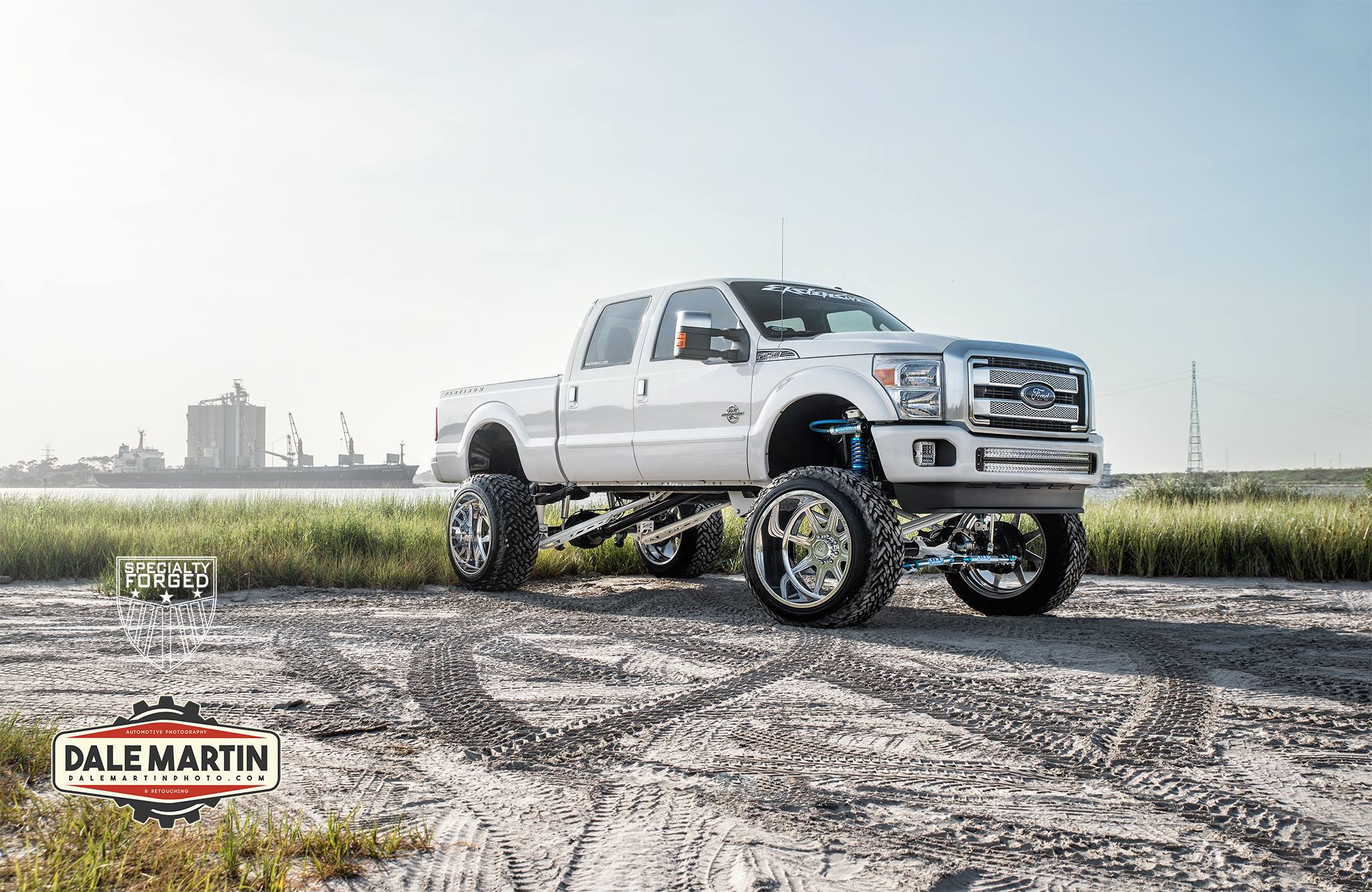Lifted Super Duty F250 On Specialty Forged Wheels | CARiD.com Gallery