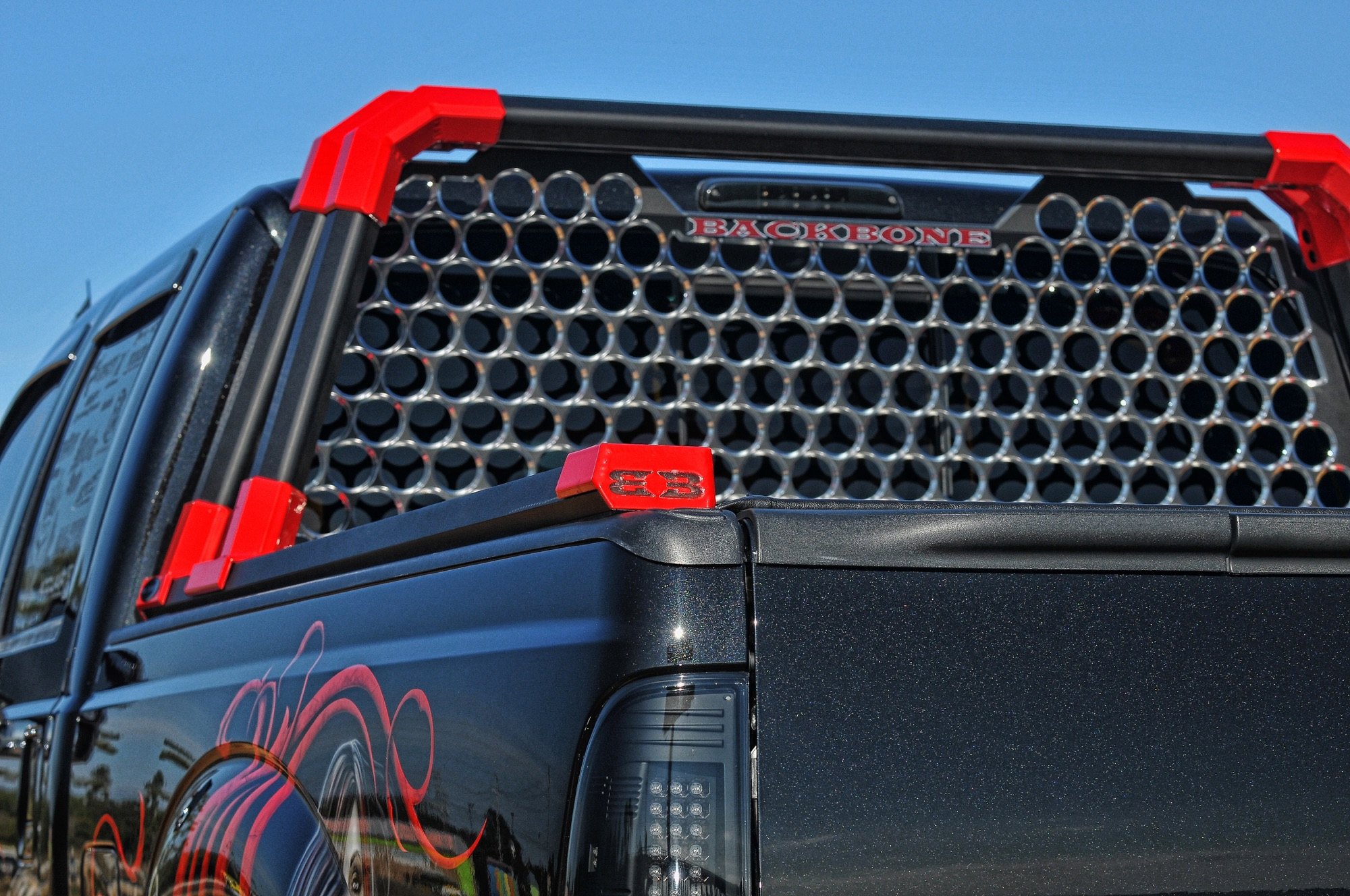 All Black F250 With Custom Air-Brush Graphics | CARiD.com Gallery