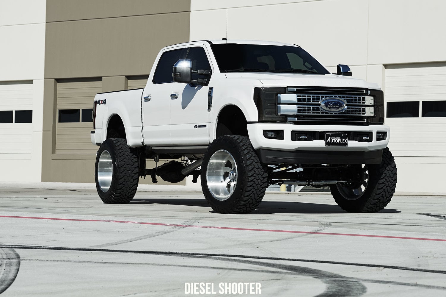 White Ford F-250 Eye-Catching Pick up Truck | CARiD.com Gallery