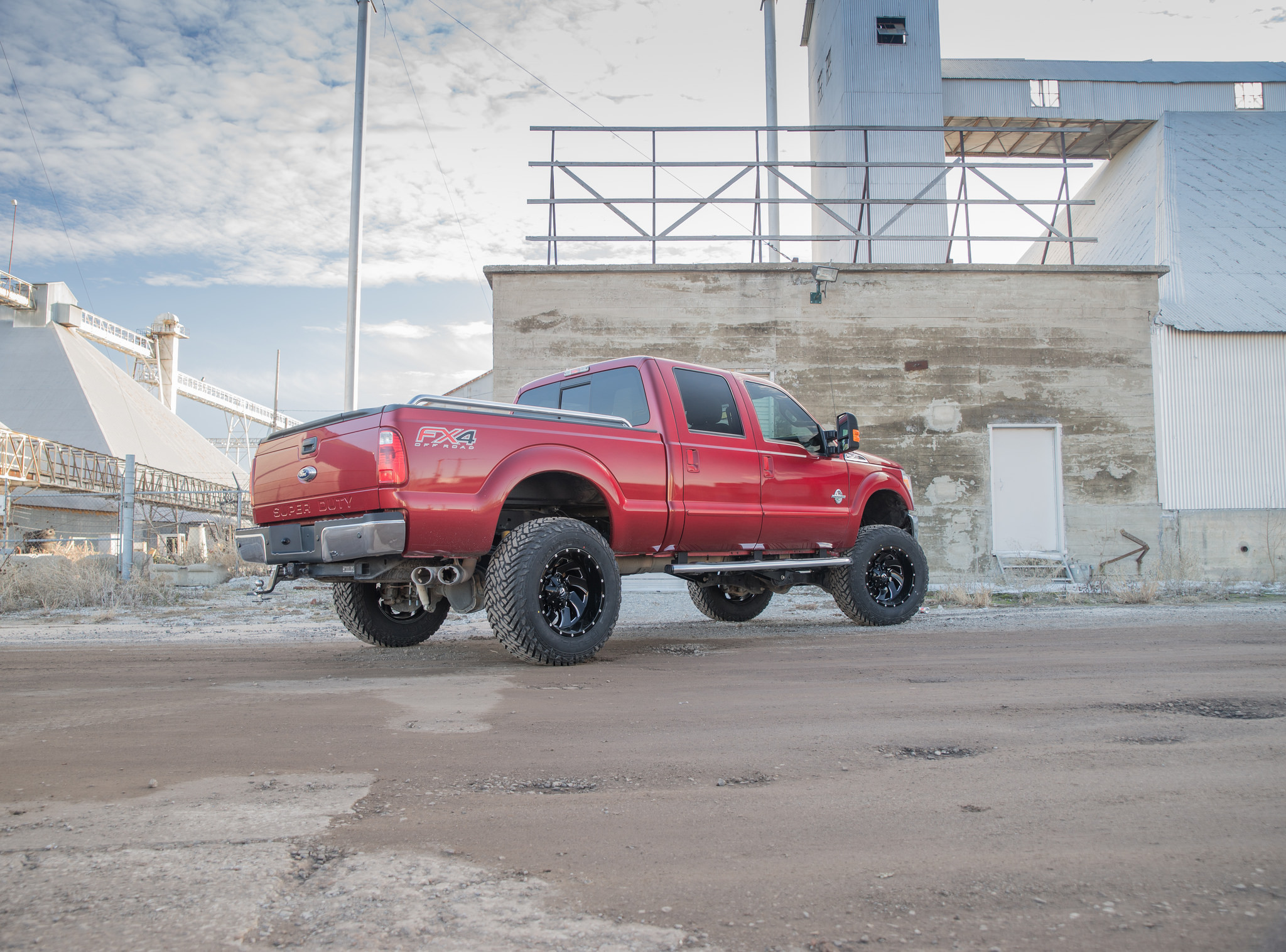 Ford F250 With Proper Mods - Suspension Lift and Fuel Off-road Wheels ...