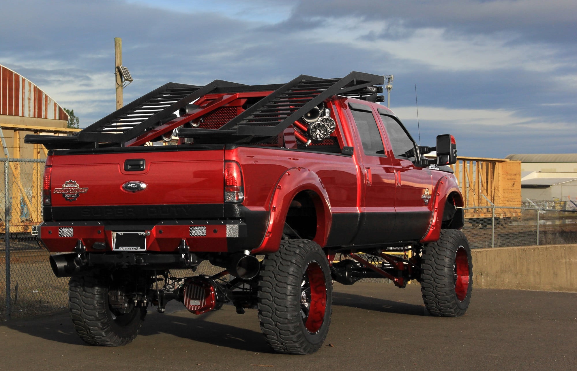 Modified F350 With a UTV Loading Platform | CARiD.com Gallery