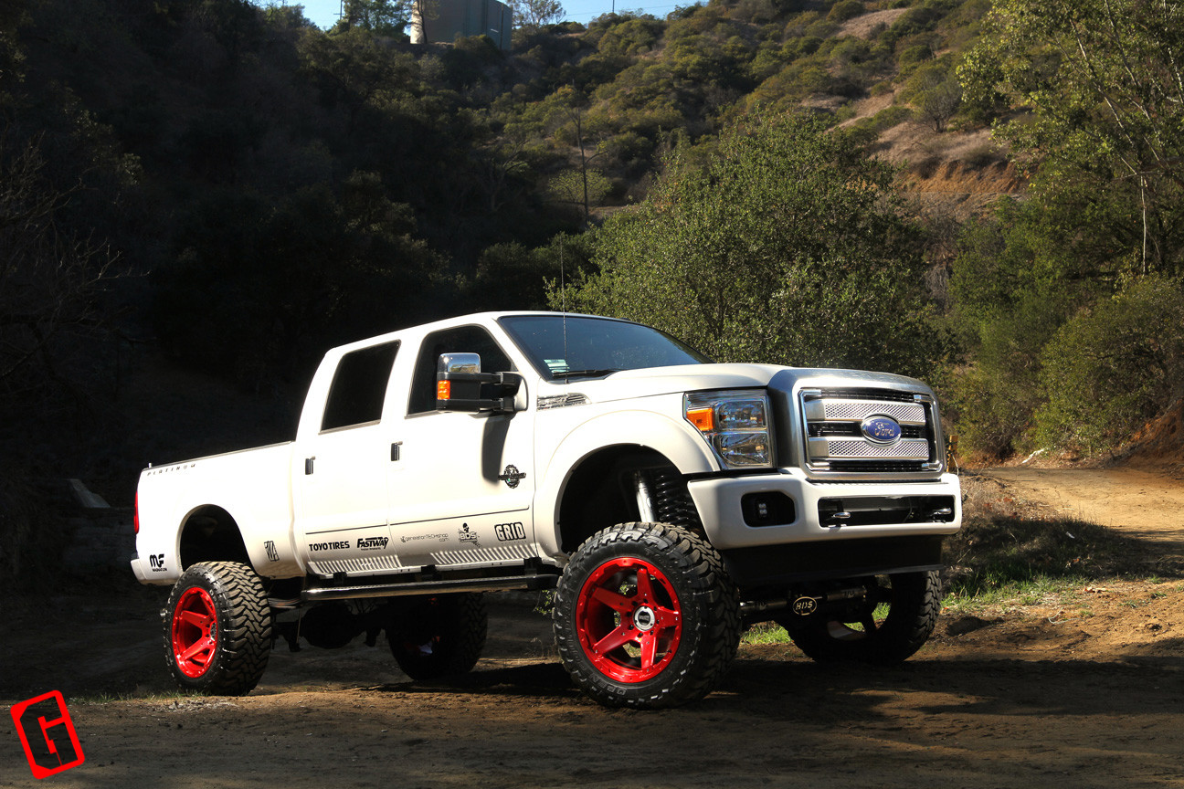 Fully Loaded Ford F350 SD by Grid Off-road | CARiD.com Gallery