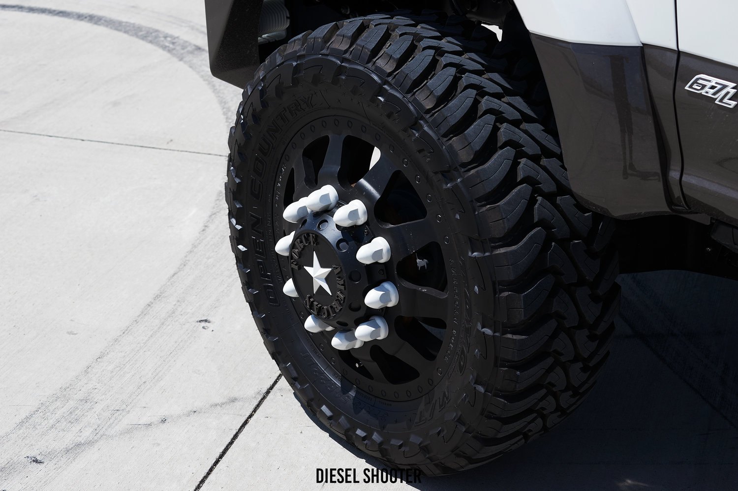 Stormtrooper Ford F-450 on a Set of Custom Wheels | CARiD.com Gallery