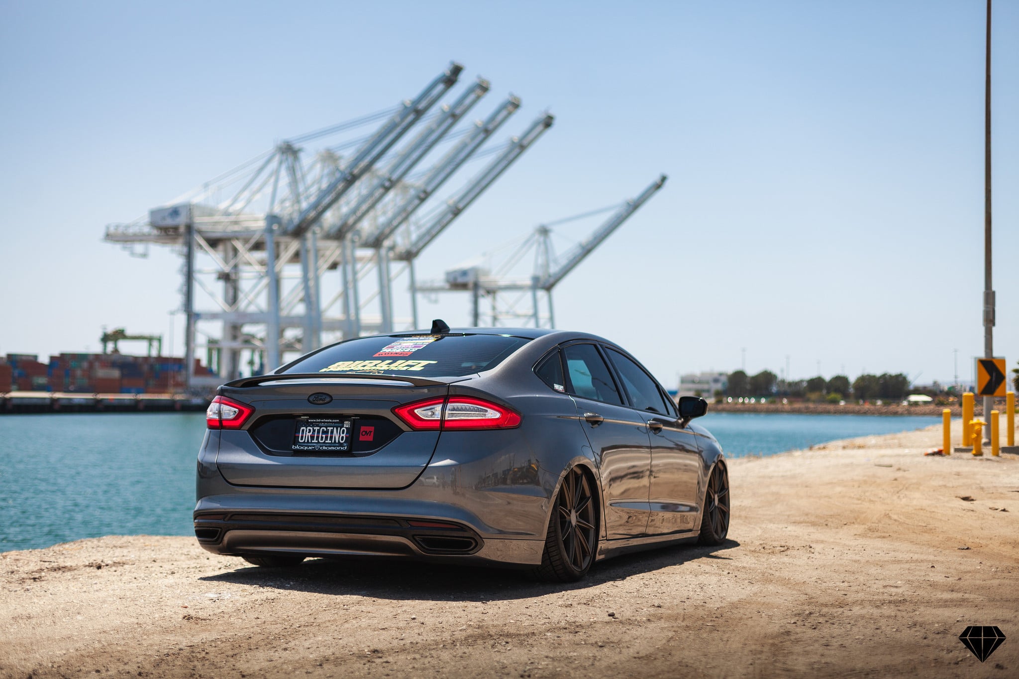 Stanced and Exotic: Ford Fusion Taken to Another Level by Custom Body ...