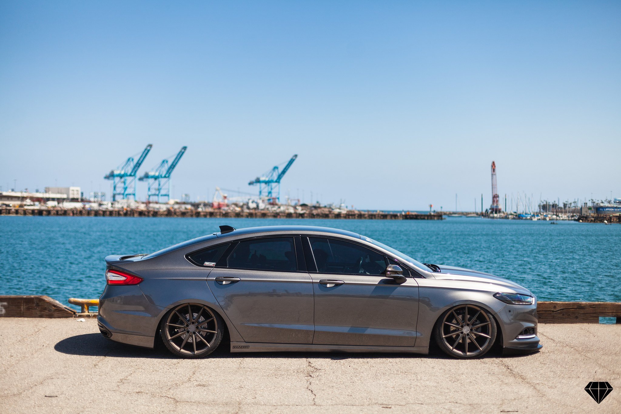 Stanced and Exotic: Ford Fusion Taken to Another Level by Custom Body ...