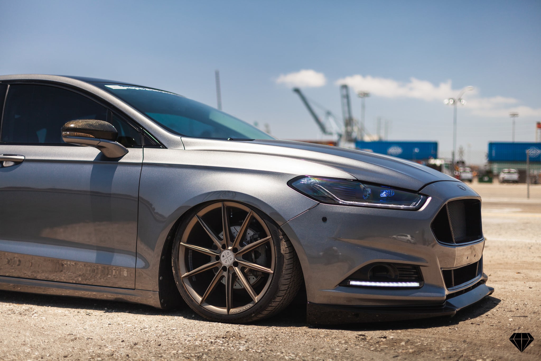 Stanced and Exotic: Ford Fusion Taken to Another Level by Custom Body ...