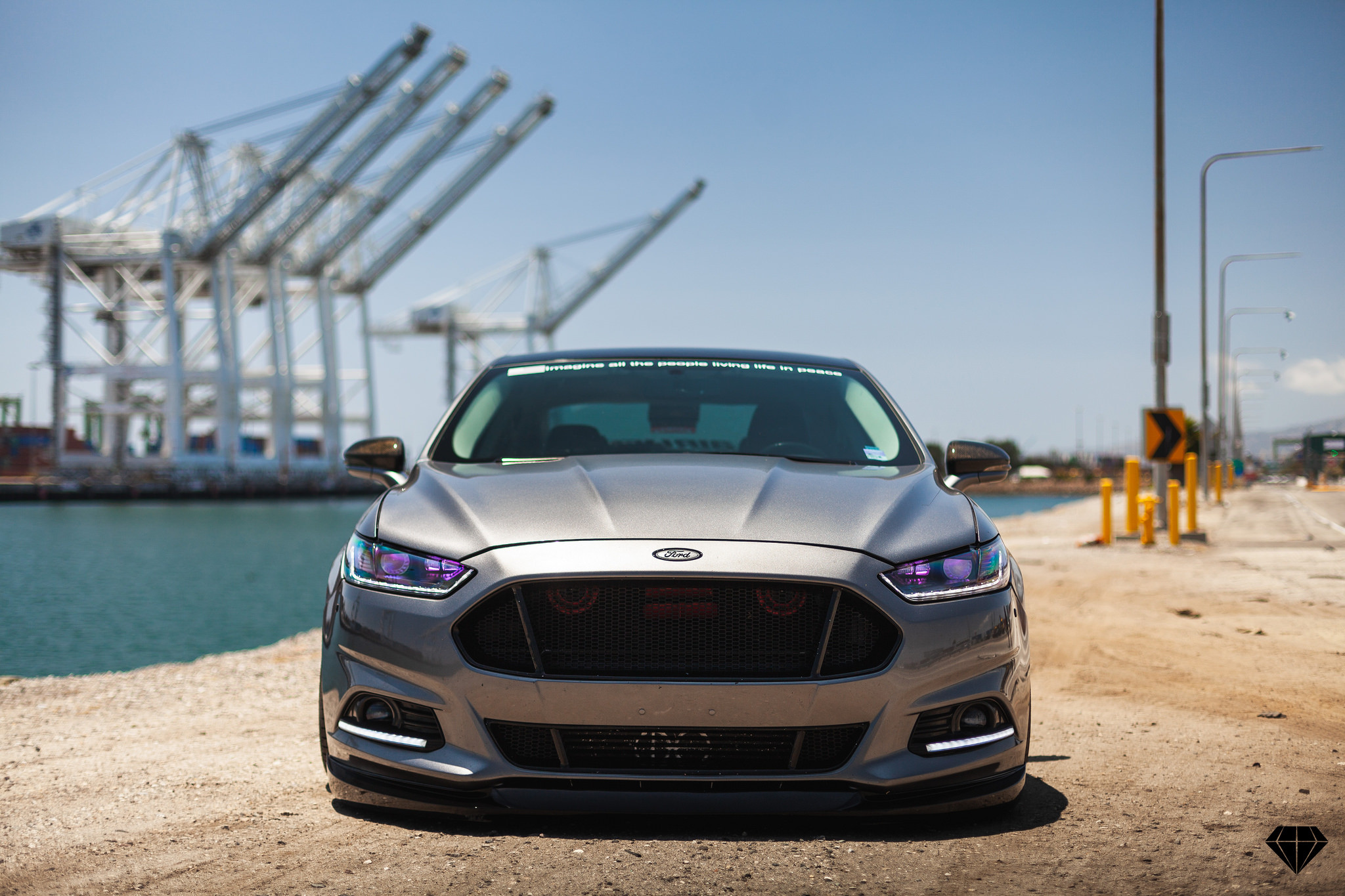Stanced and Exotic: Ford Fusion Taken to Another Level by Custom Body ...