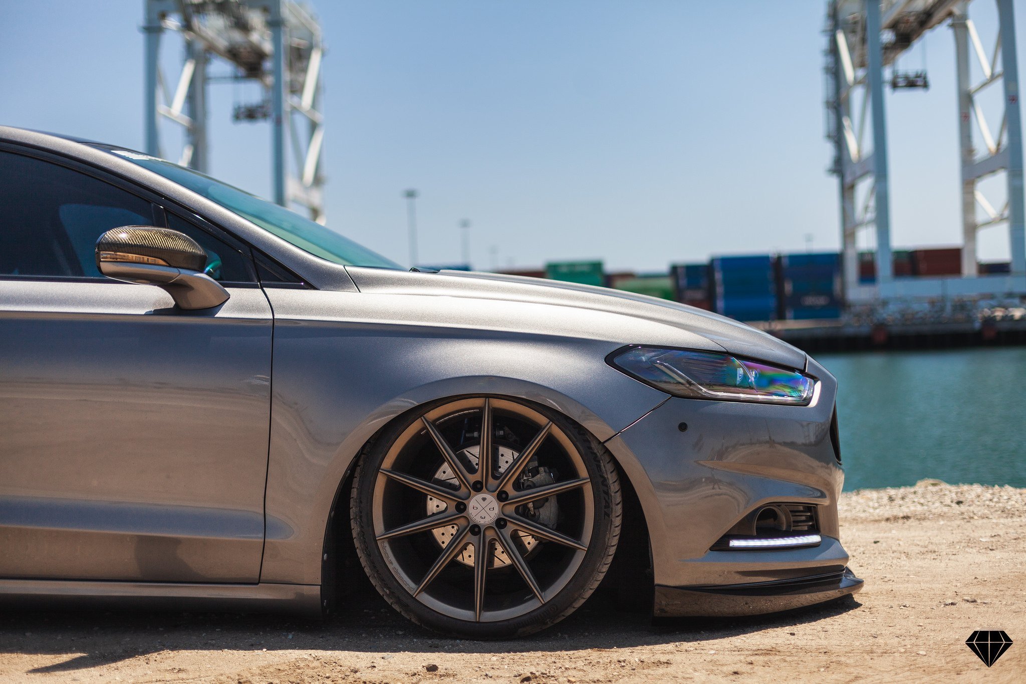 Stanced and Exotic: Ford Fusion Taken to Another Level by Custom Body ...