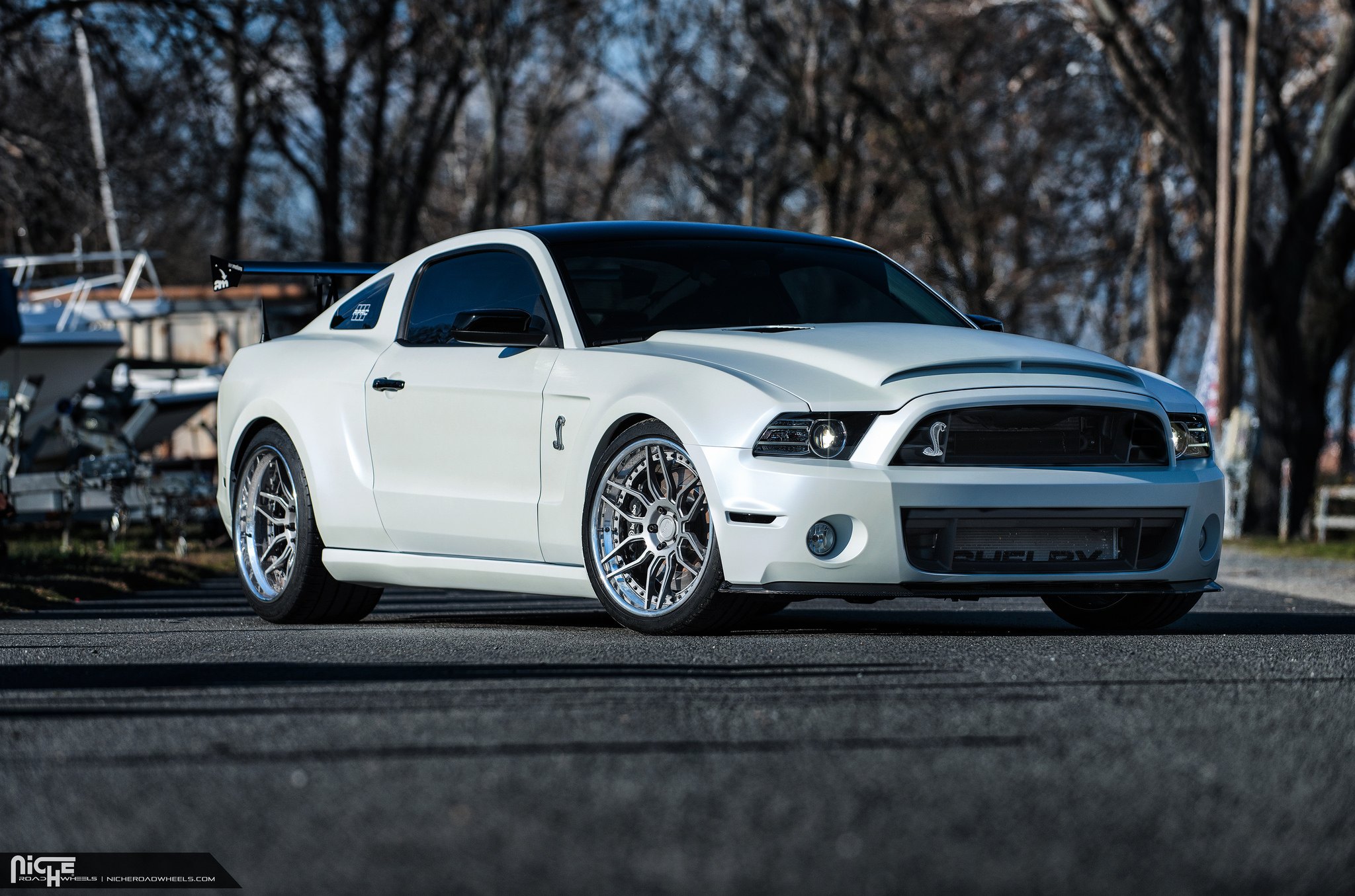 Niche Intake Competition Series Wheels on Ford Mustang Shelby GT ...