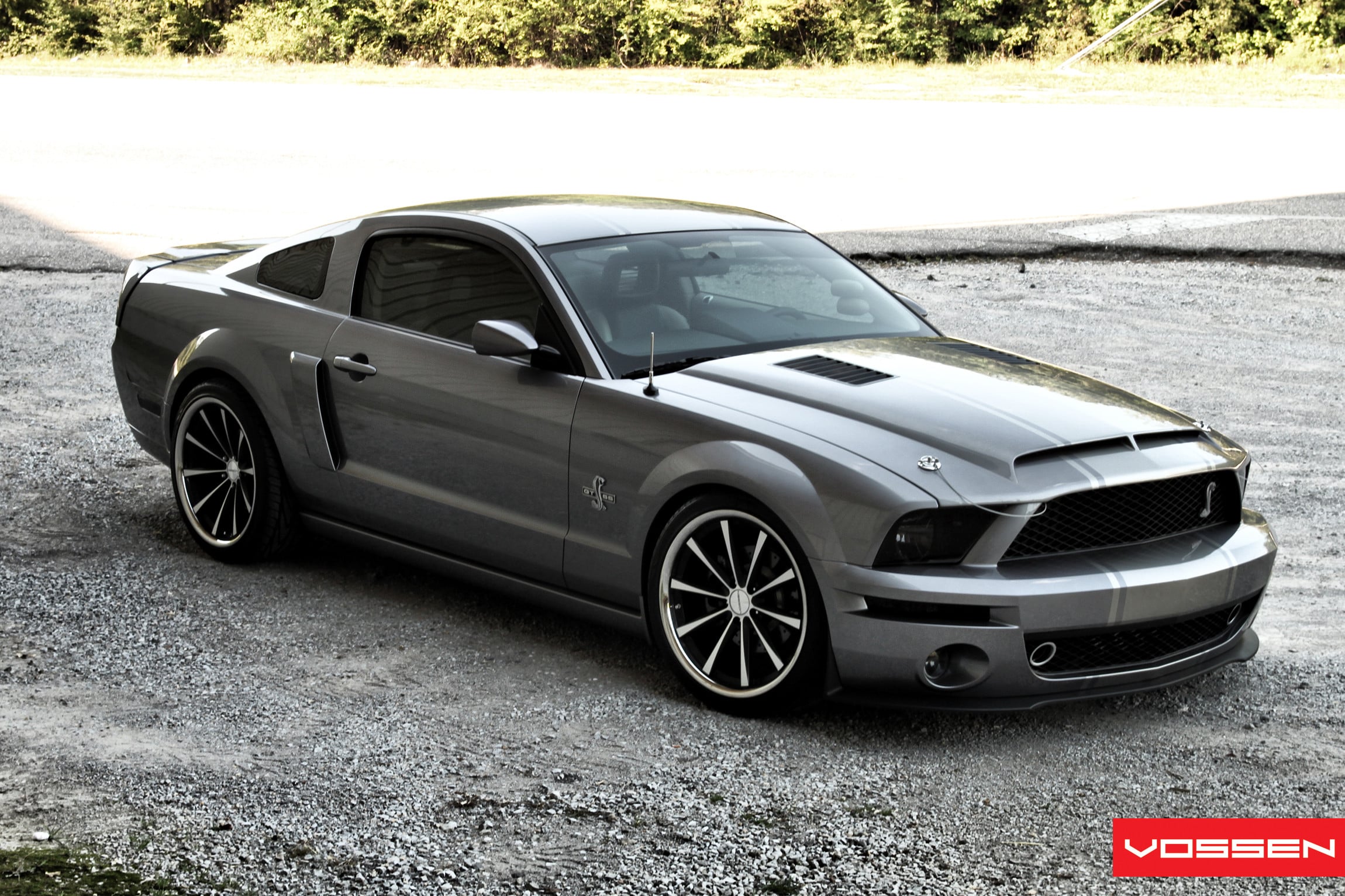 Revamped Gray Ford Mustang Shelby Boasts Cool Body Kit | CARiD.com Gallery