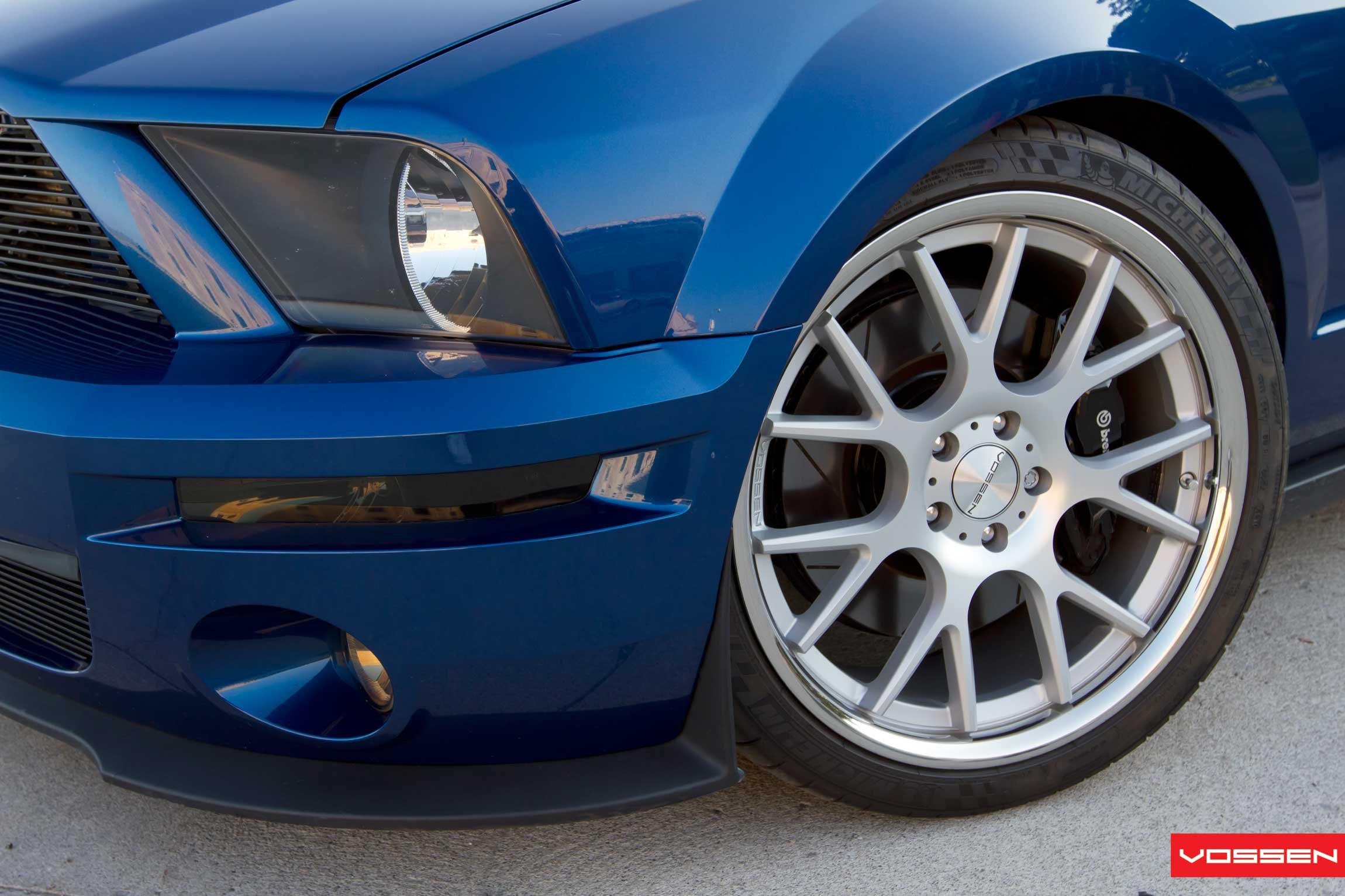 Impressive Makeover of Navy Blue Ford Mustang | CARiD.com Gallery