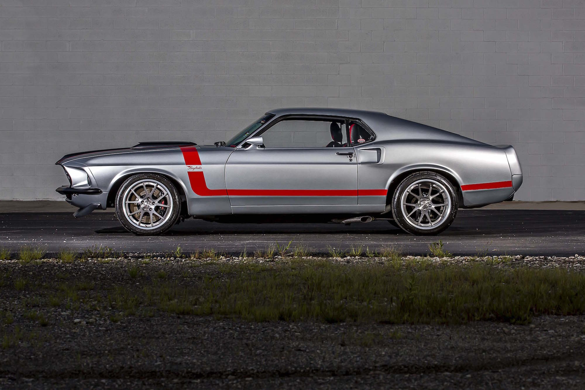 Retro Ford Mustang Boasting Gray Paint and Forgeline Rims | CARiD.com ...