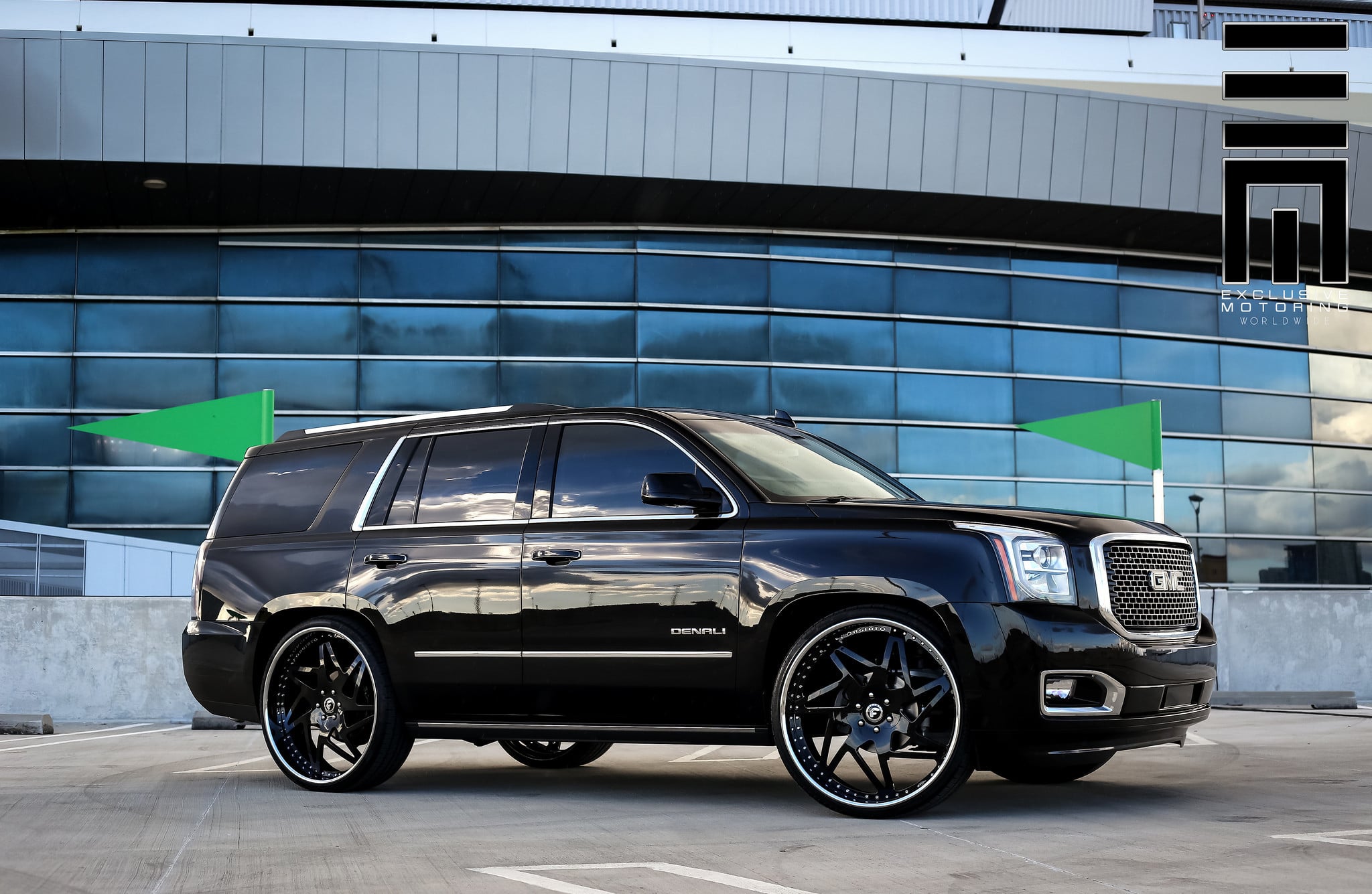 Late Model Yukon Denali on Forgiato Rims by Exclusive Motoring | CARiD ...