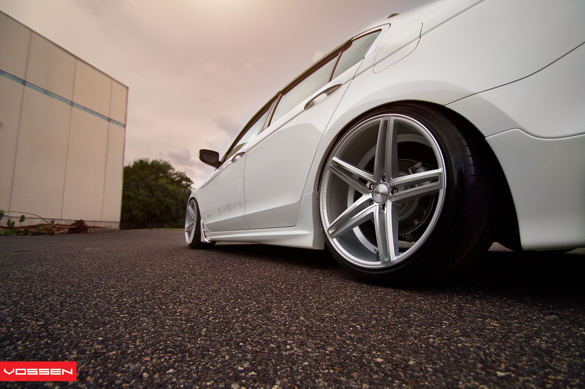 Bespoke White Honda Accord on Vossen Rims | CARiD.com Gallery