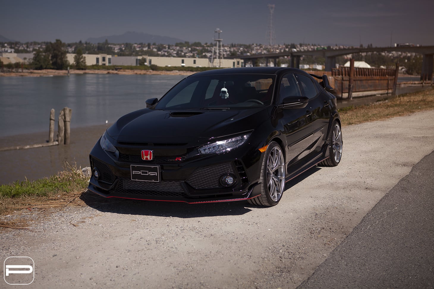 All Black Honda Civic Custom