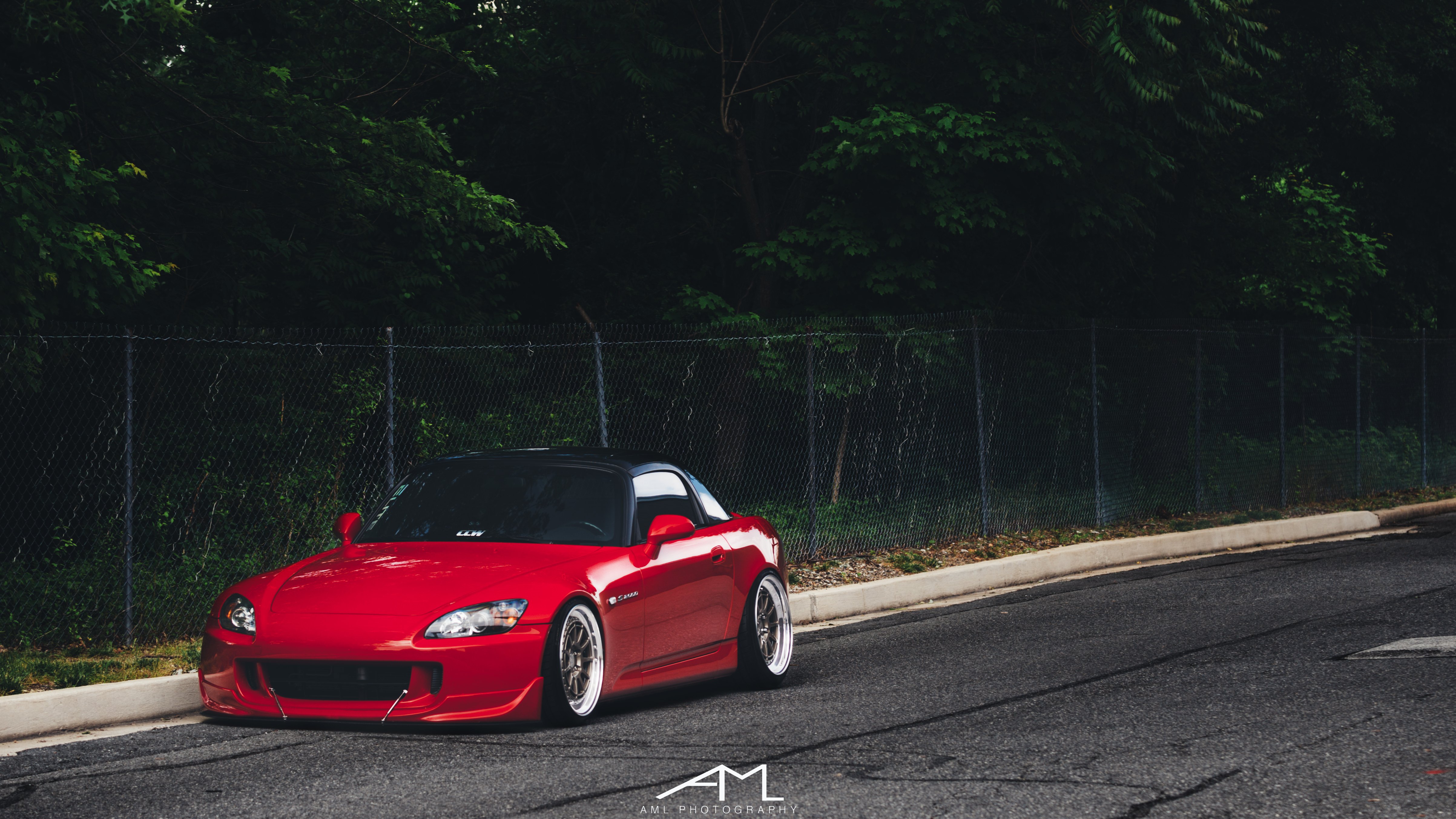 Dropped Red Honda S2000 is a Stylish Thing with Custom Parts | CARiD ...