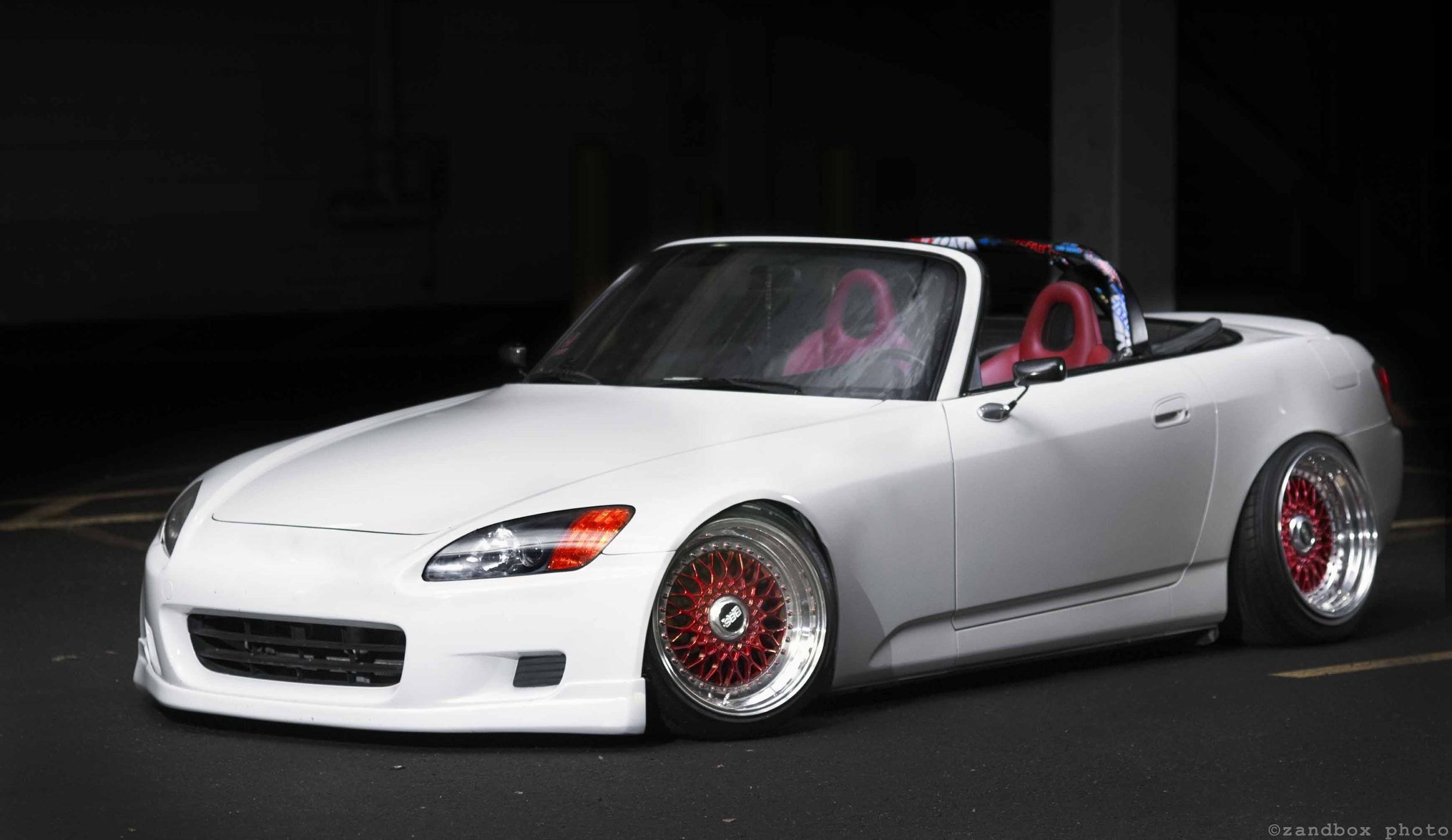 Exotic BBS Wheels Adorning White Convertible Honda S2000 | CARiD.com ...