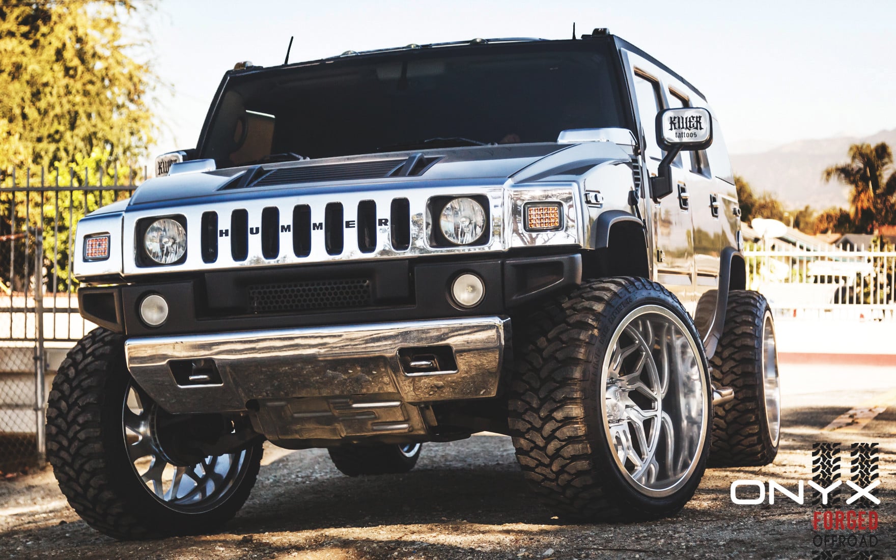 Silver Hummer H2 Outfitted and Ready to Go Off-Road | CARiD.com Gallery