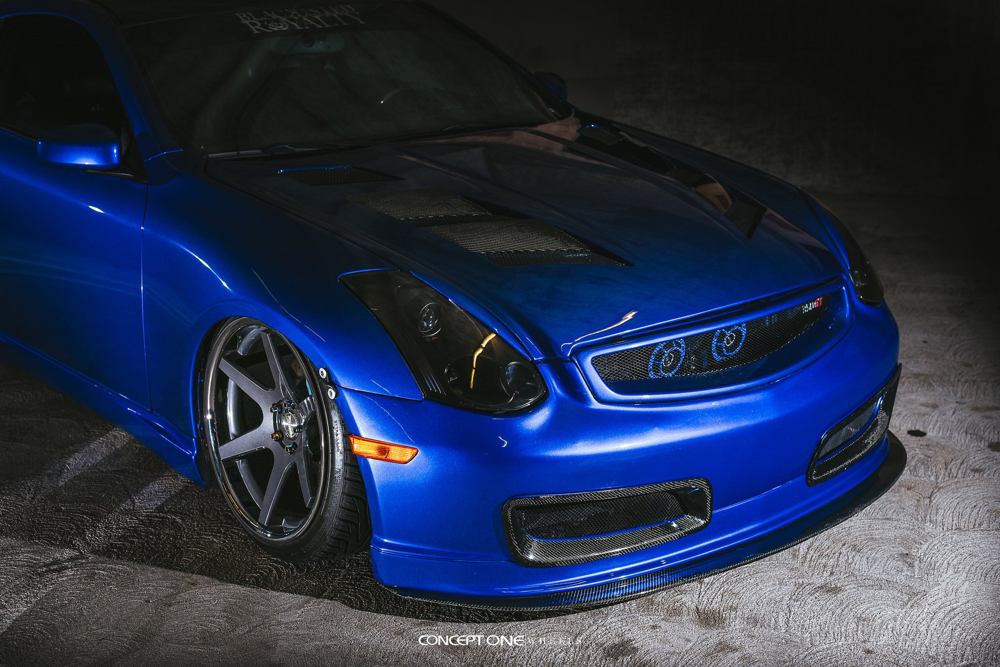 Electric Blue Infiniti G35 Customized to be a Stunner | CARiD.com Gallery