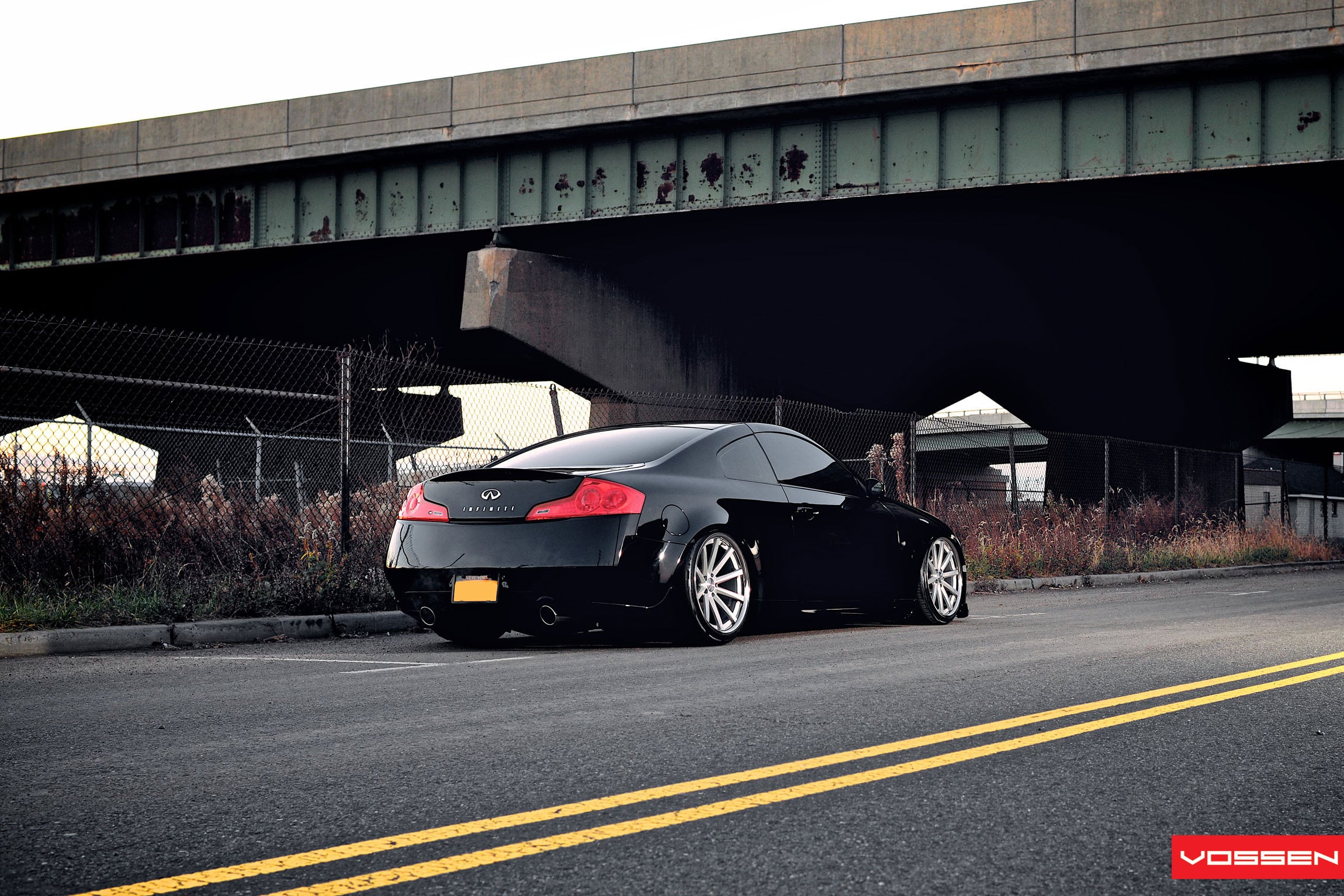 Stunning Blacked Out Infiniti G35 Goes Low | CARiD.com Gallery