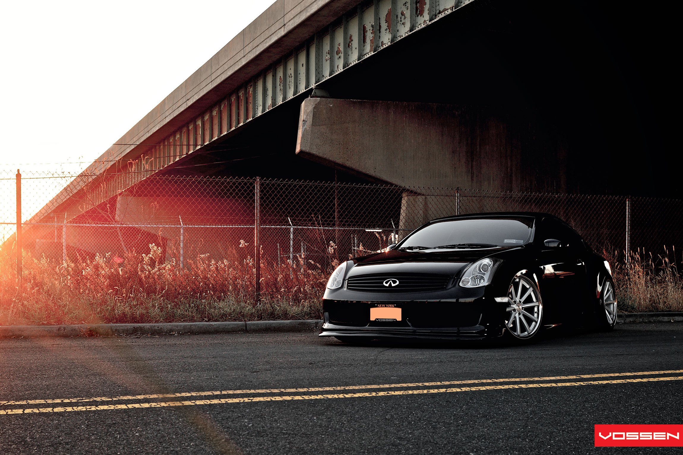 Stunning Blacked Out Infiniti G35 Goes Low | CARiD.com Gallery