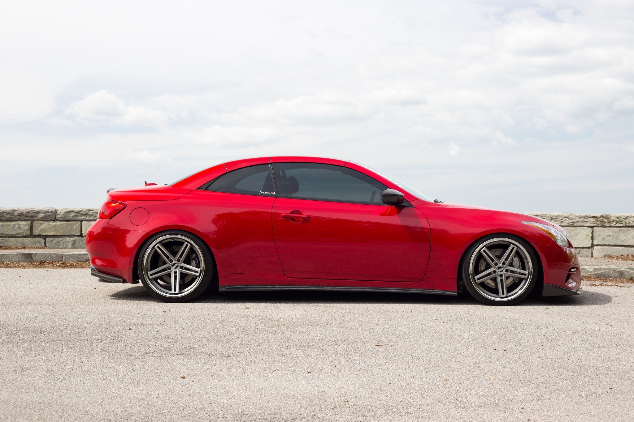 Show Stopper Red Infiniti G37 S Improved with Aftermarket Goodies ...