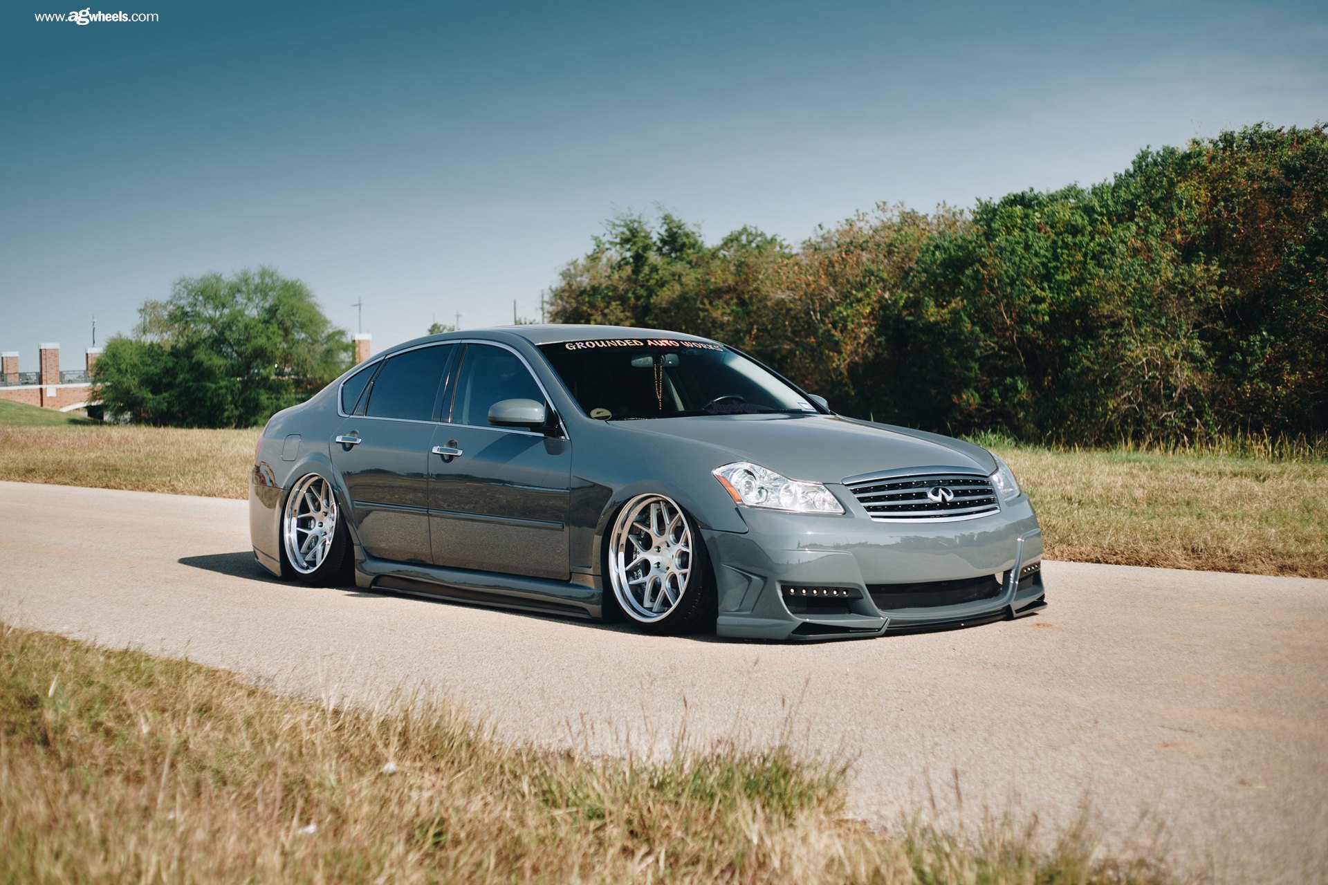 Slammed Infiniti M35 Boasts Aftermarket Upgrades | CARiD.com Gallery
