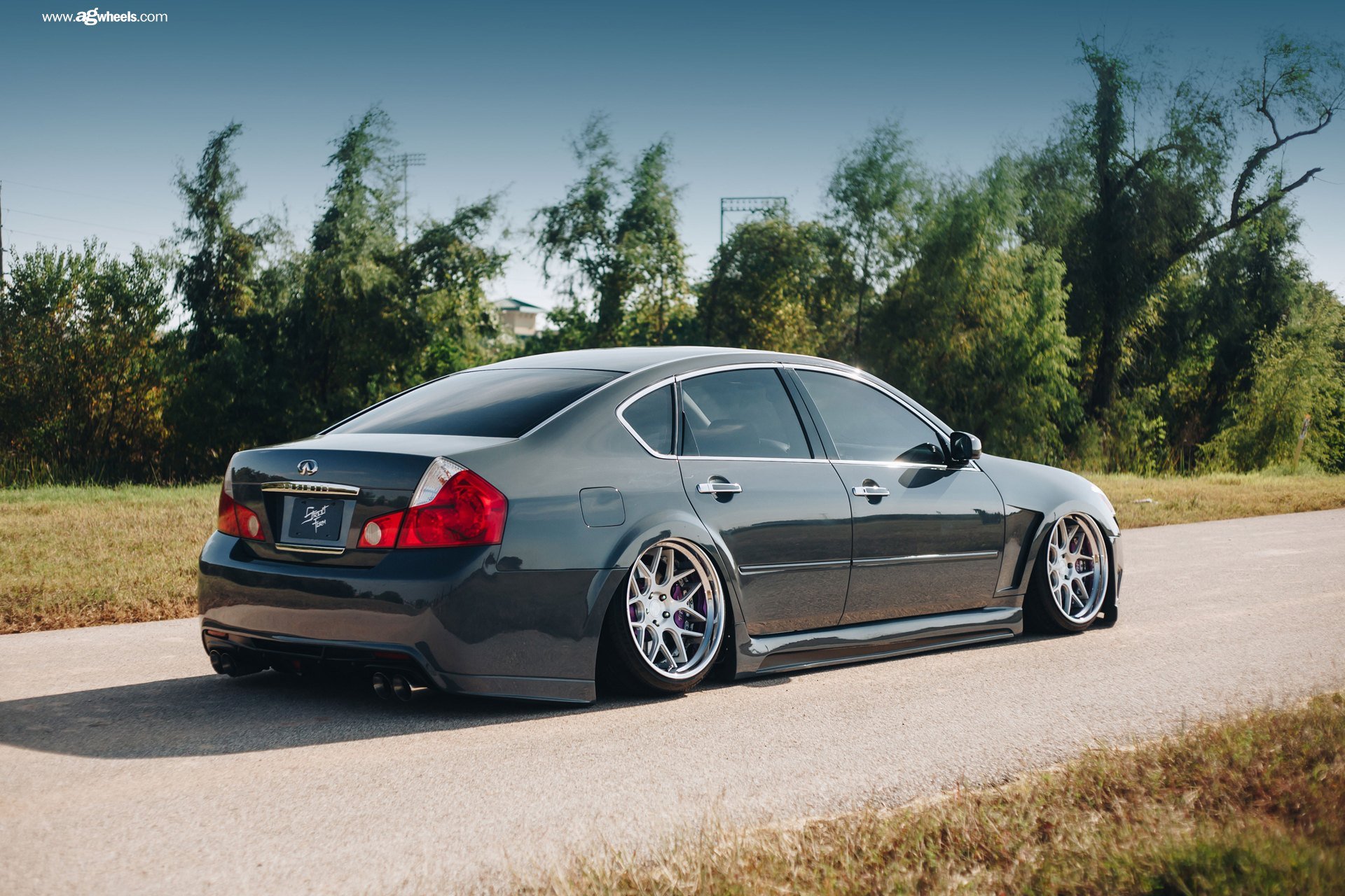 Slammed Infiniti M35 Boasts Aftermarket Upgrades | CARiD.com Gallery