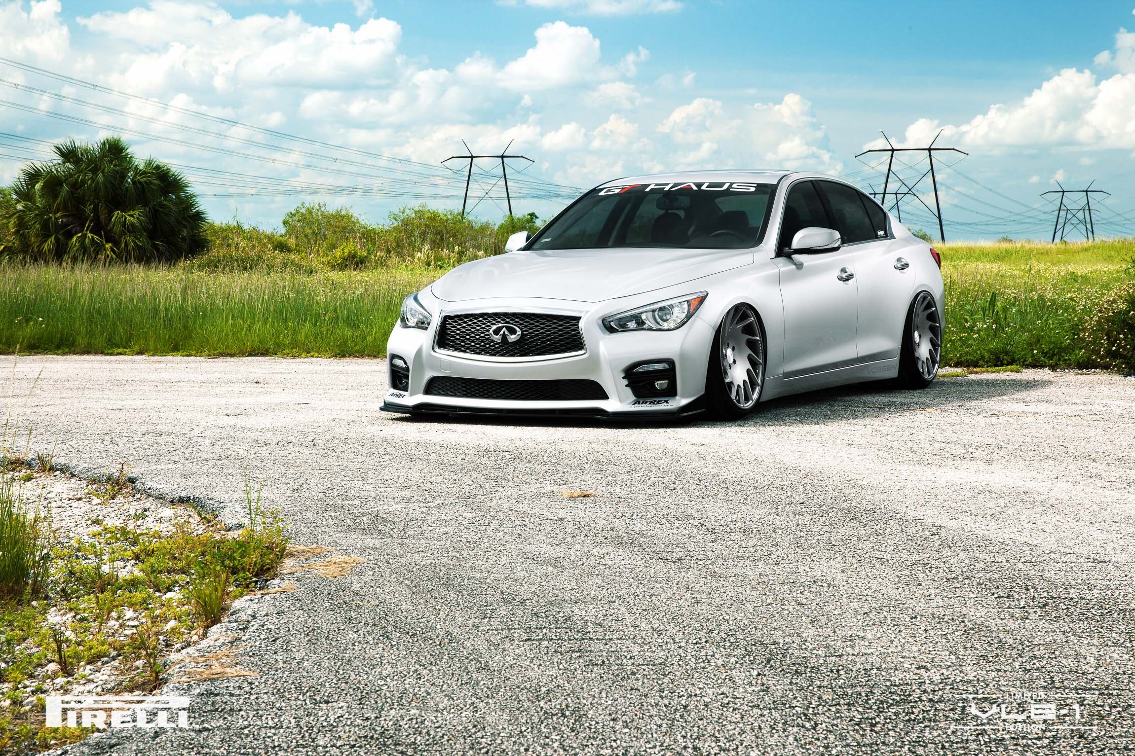 Infiniti Q50 Gets AirRex Suspension System and Custom Rims | CARiD.com ...