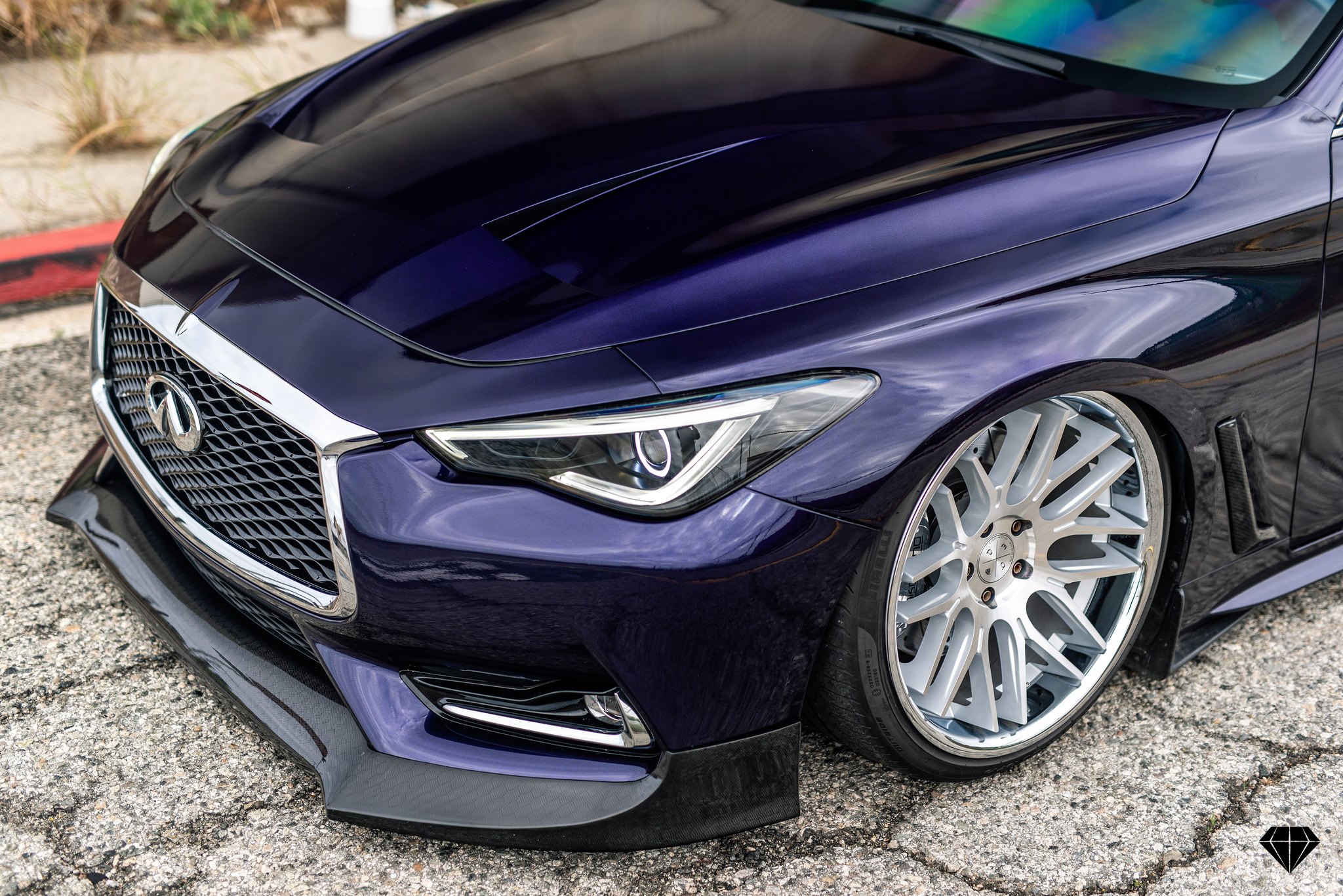 Stanced Infiniti Q60 Goes Racy with Custom Ground Effects and Ducktail ...