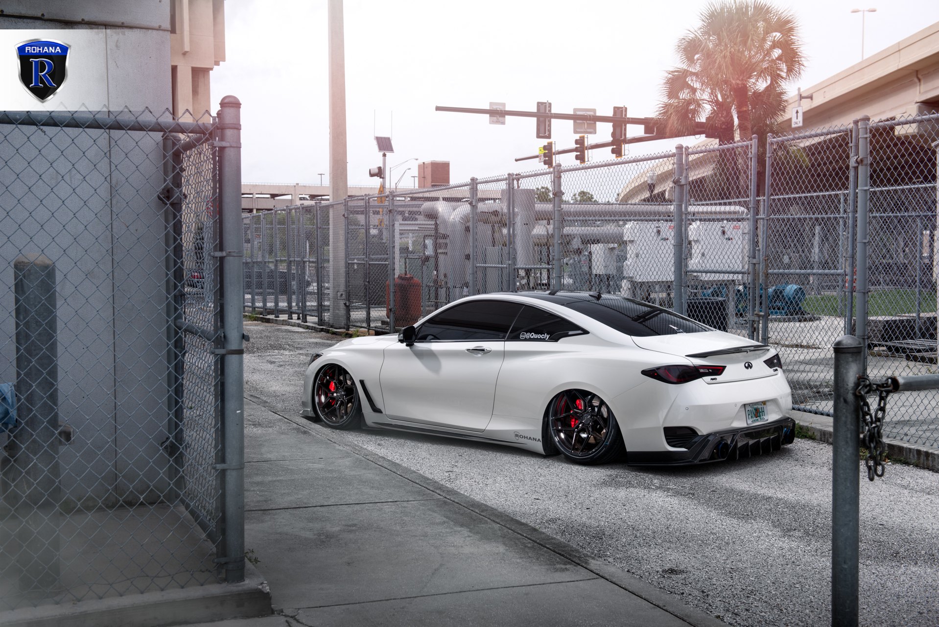 Lowered Infiniti Q60 Goes Racy with Custom Ground Effects | CARiD.com ...