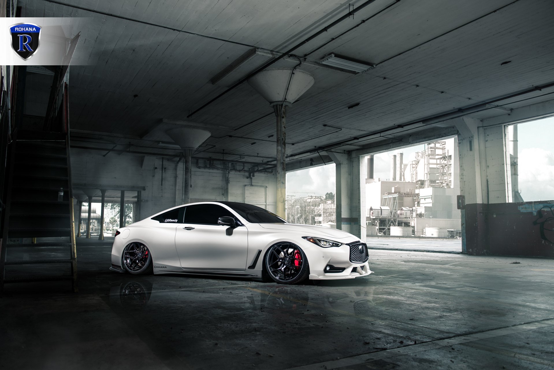 Lowered Infiniti Q60 Goes Racy with Custom Ground Effects | CARiD.com ...