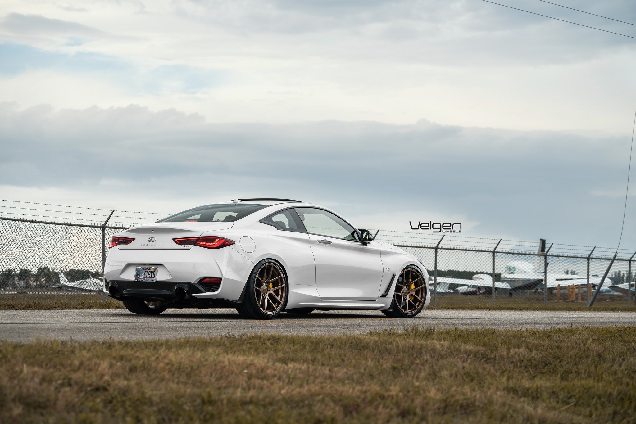 Clean Looking Infiniti Q60 Shod in Custom Velgen Wheels | CARiD.com Gallery