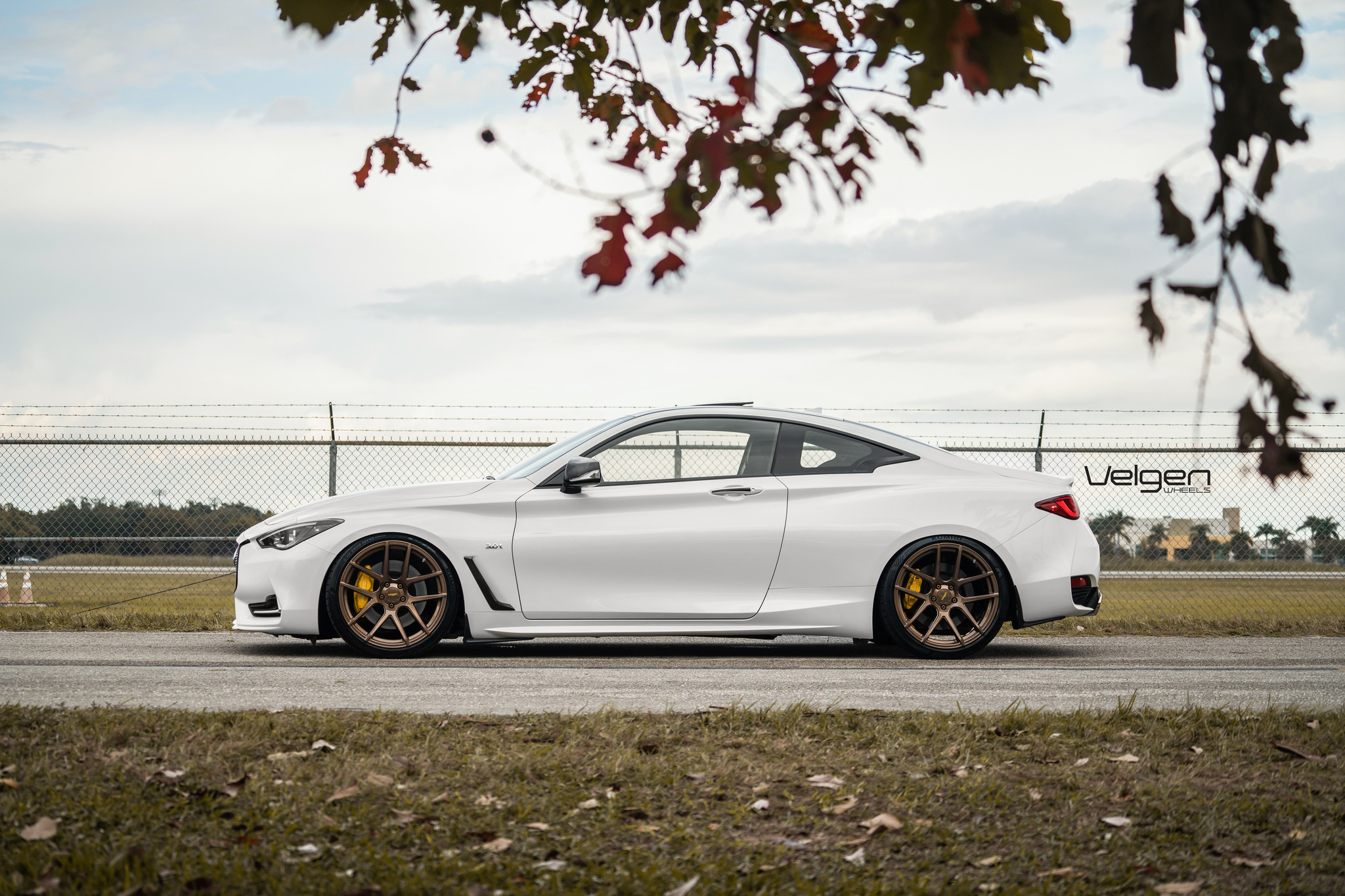 Clean Looking Infiniti Q60 Shod in Custom Velgen Wheels | CARiD.com Gallery