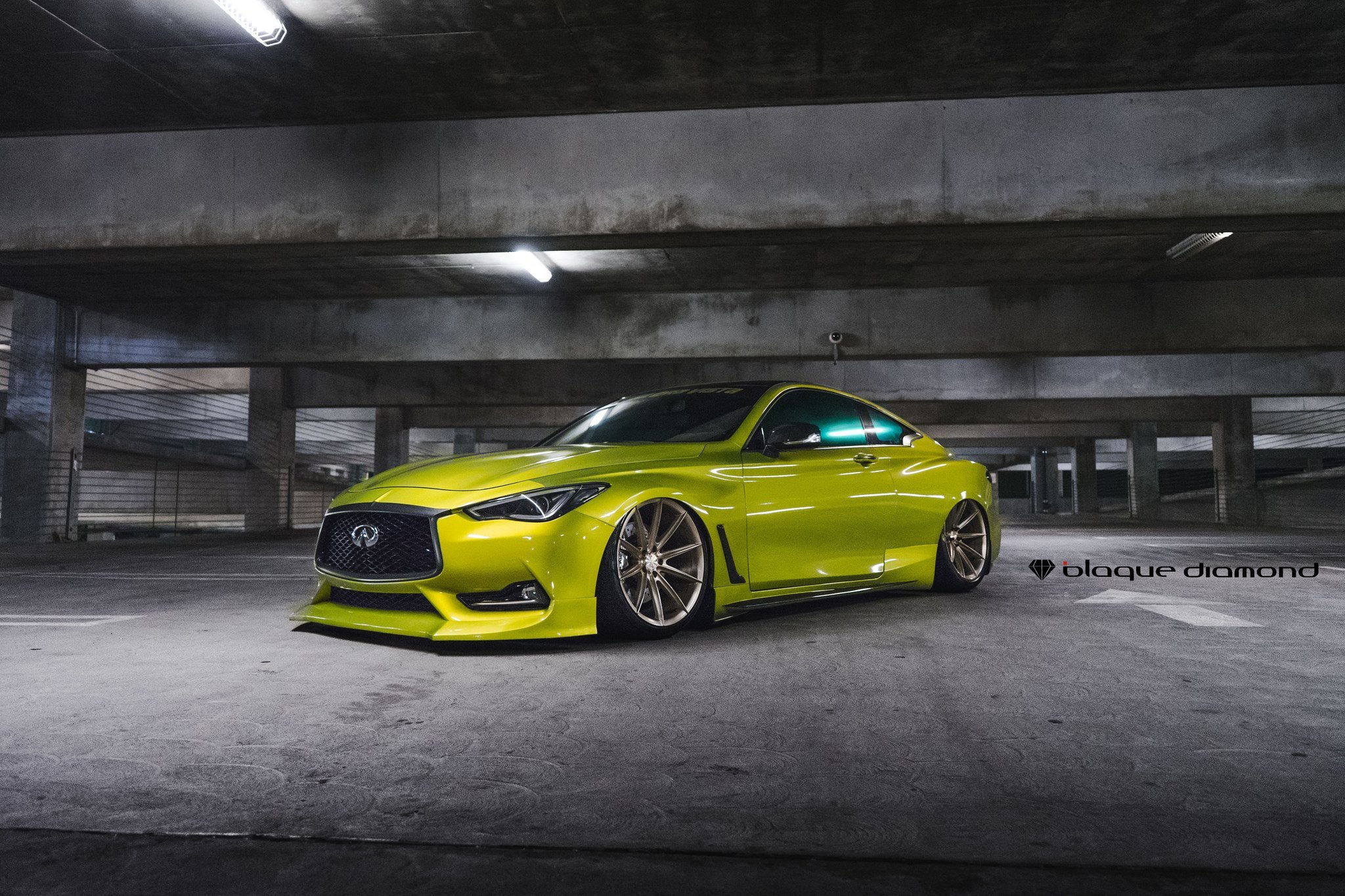 Custom Body Kit Taking the Looks of Yellow Infiniti Q60 to Extreme ...