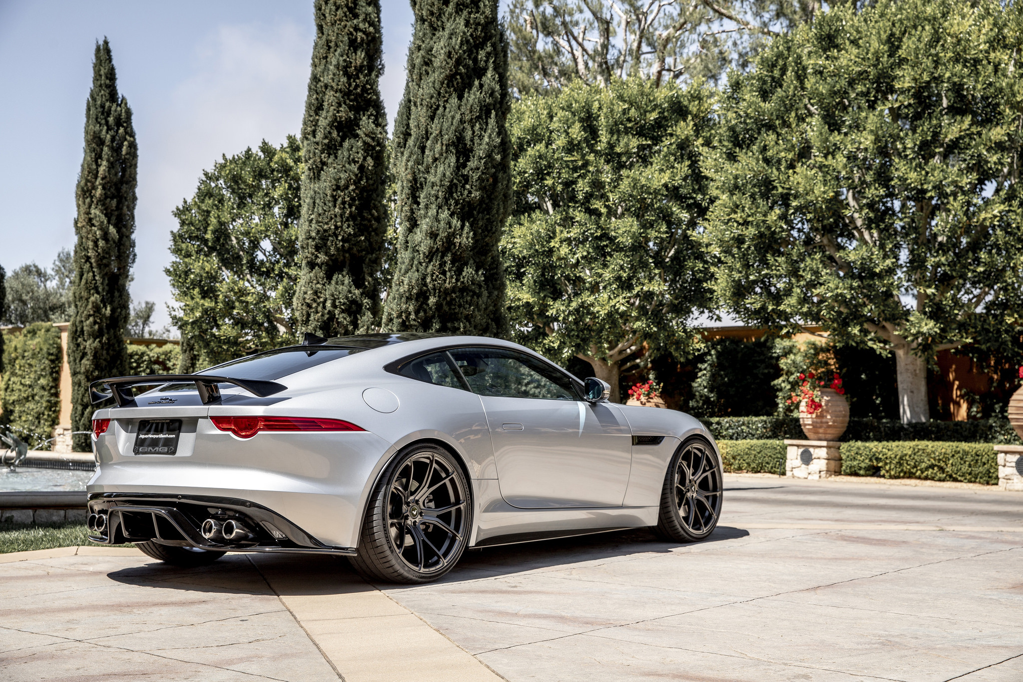 Silver Jaguar F-Type Highlighted by Distinctive Aftermarket Body Parts ...