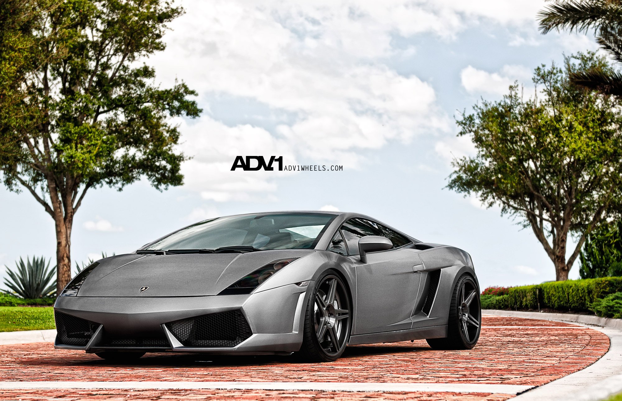 Mighty Lamborghini Gallardo Rolling on Forged Custom Rims By ADV1 ...