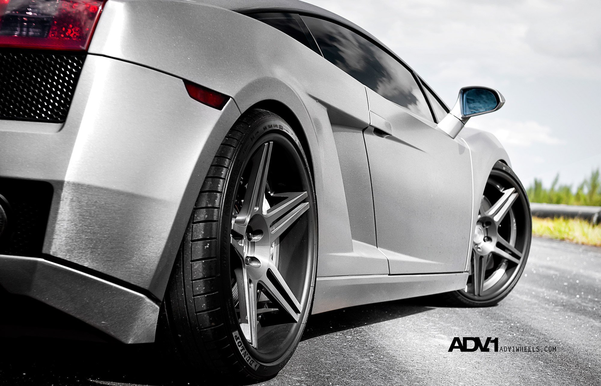 Mighty Lamborghini Gallardo Rolling on Forged Custom Rims By ADV1 ...
